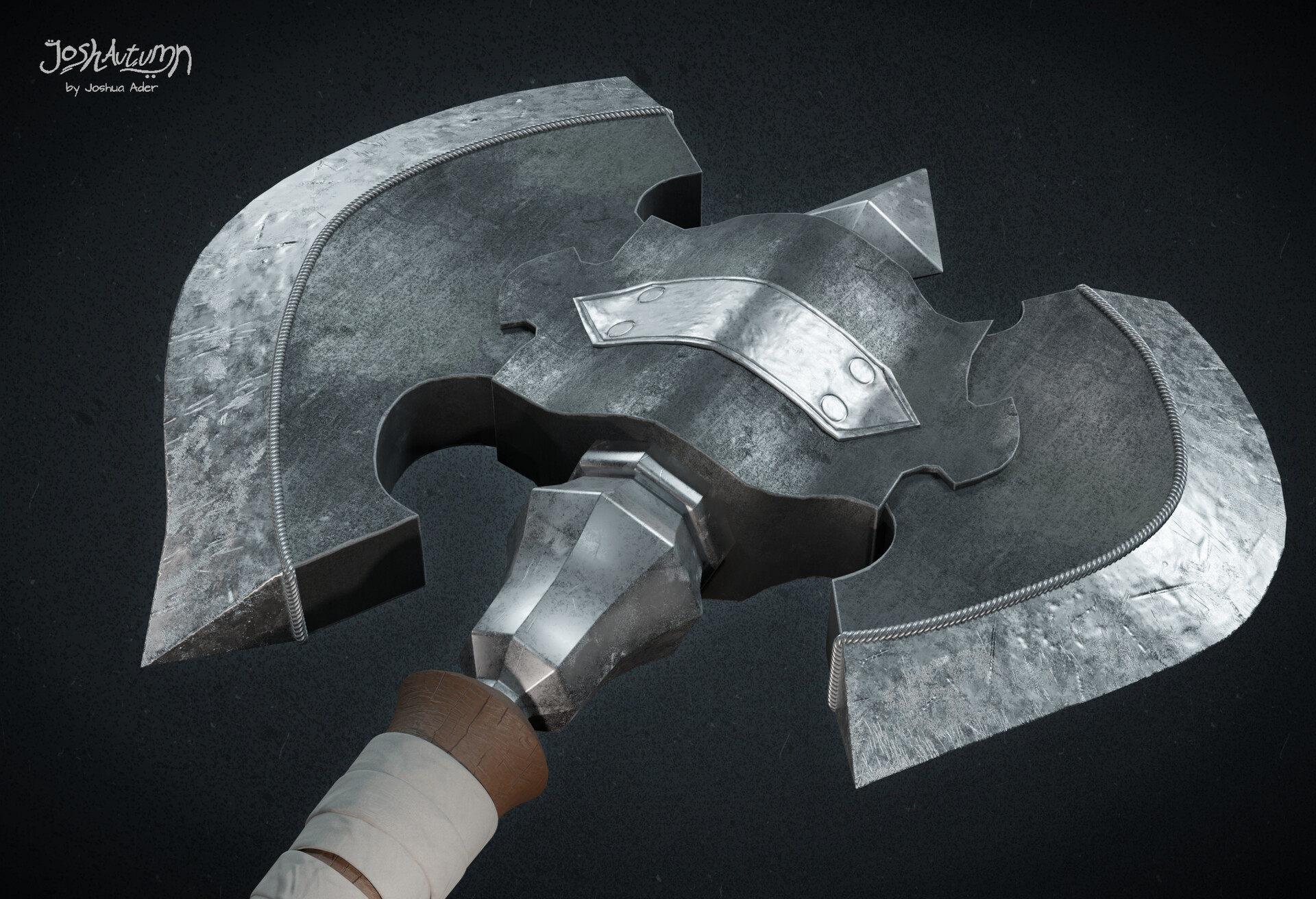 Joshua Ader - Castlevania Ascia Battle Axe