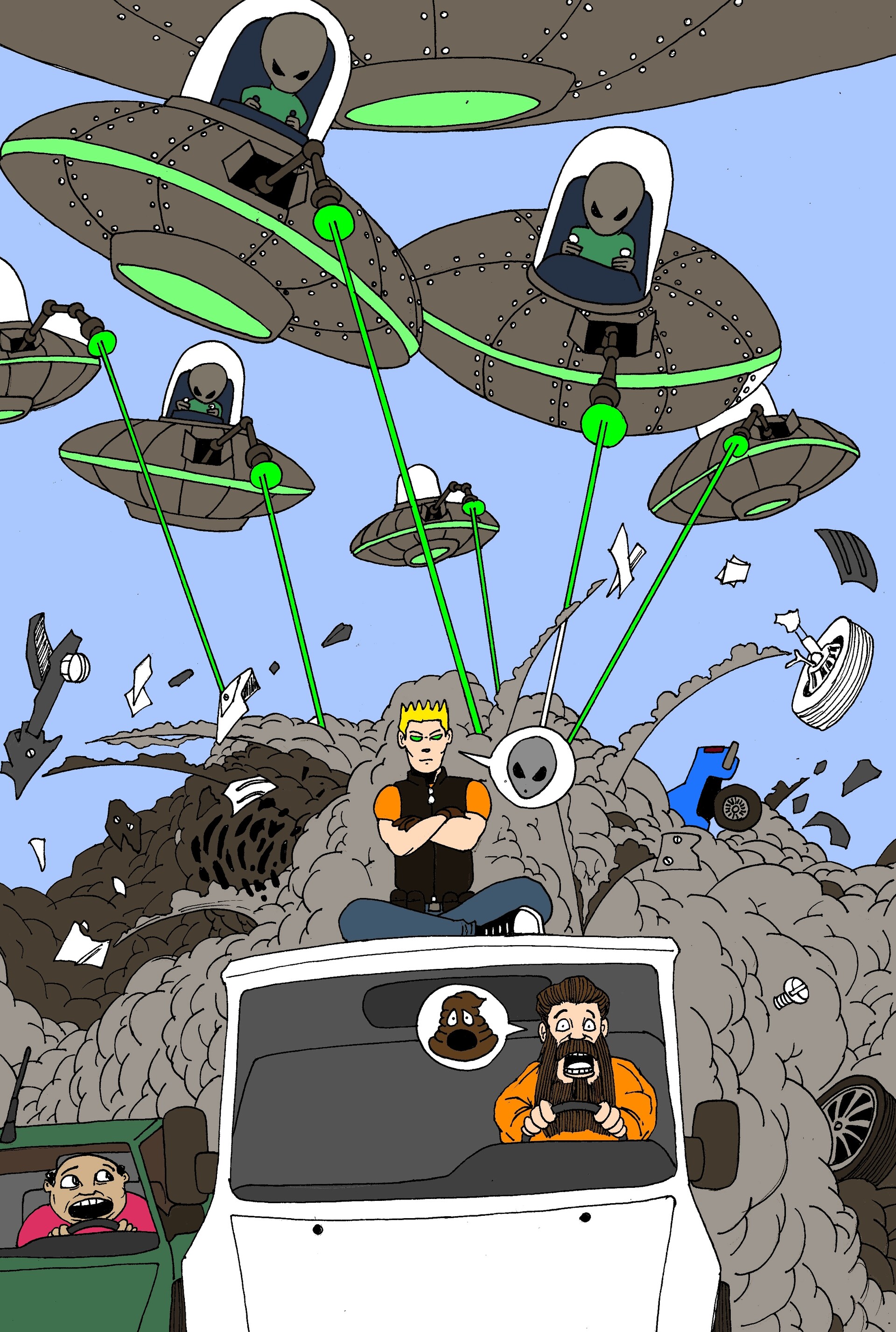 ArtStation - Alien invasion