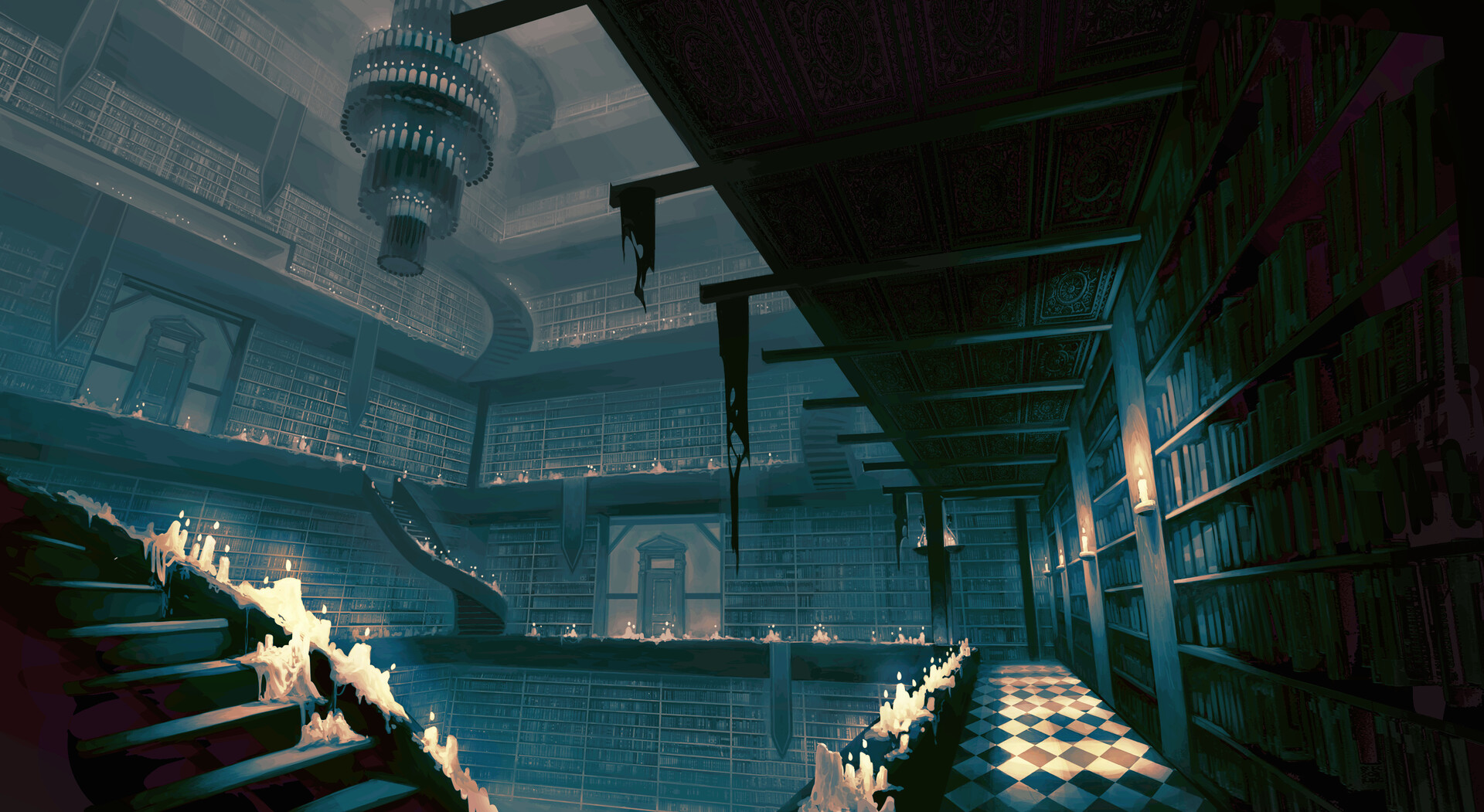 ArtStation - Old Library