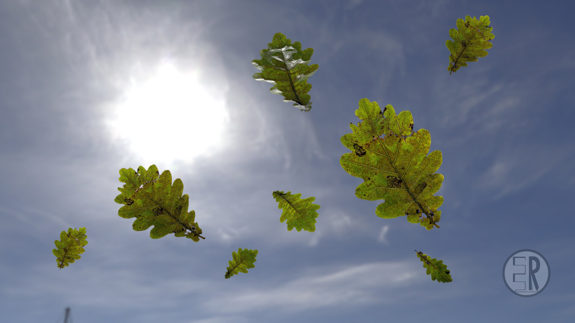 ArtStation - Leaf Texture (Scattering test)