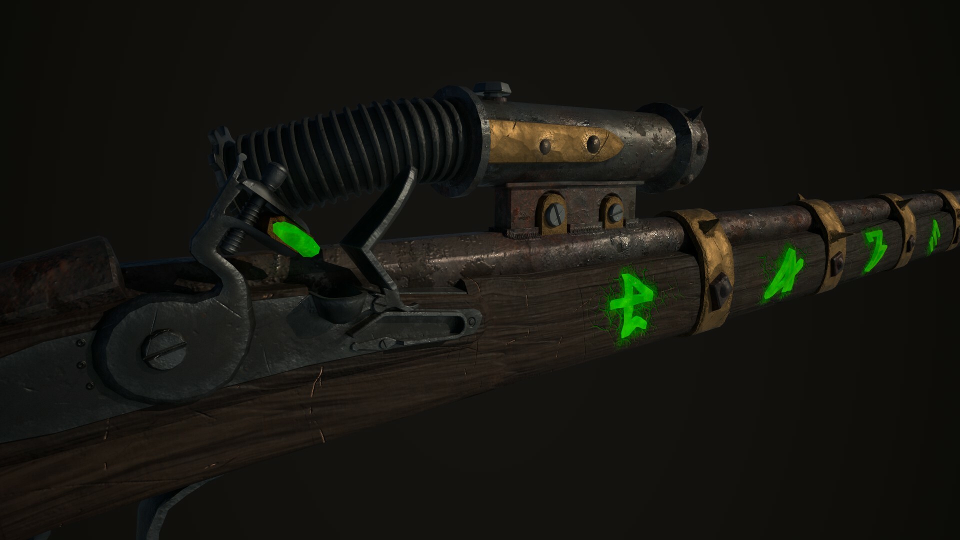 Nicholas Skelton - Warplock Jezzail and Shield (Warhammer)