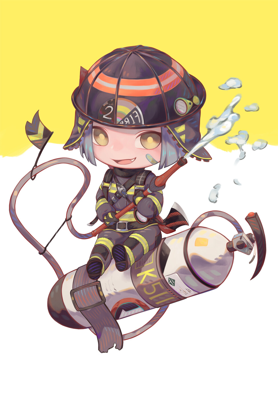 ArtStation - little firemen