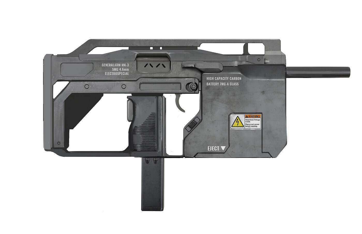 ArtStation - Electromagnetic SMG