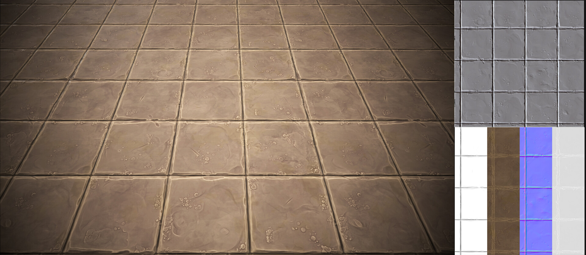 ArtStation - Stylized Floor Texture