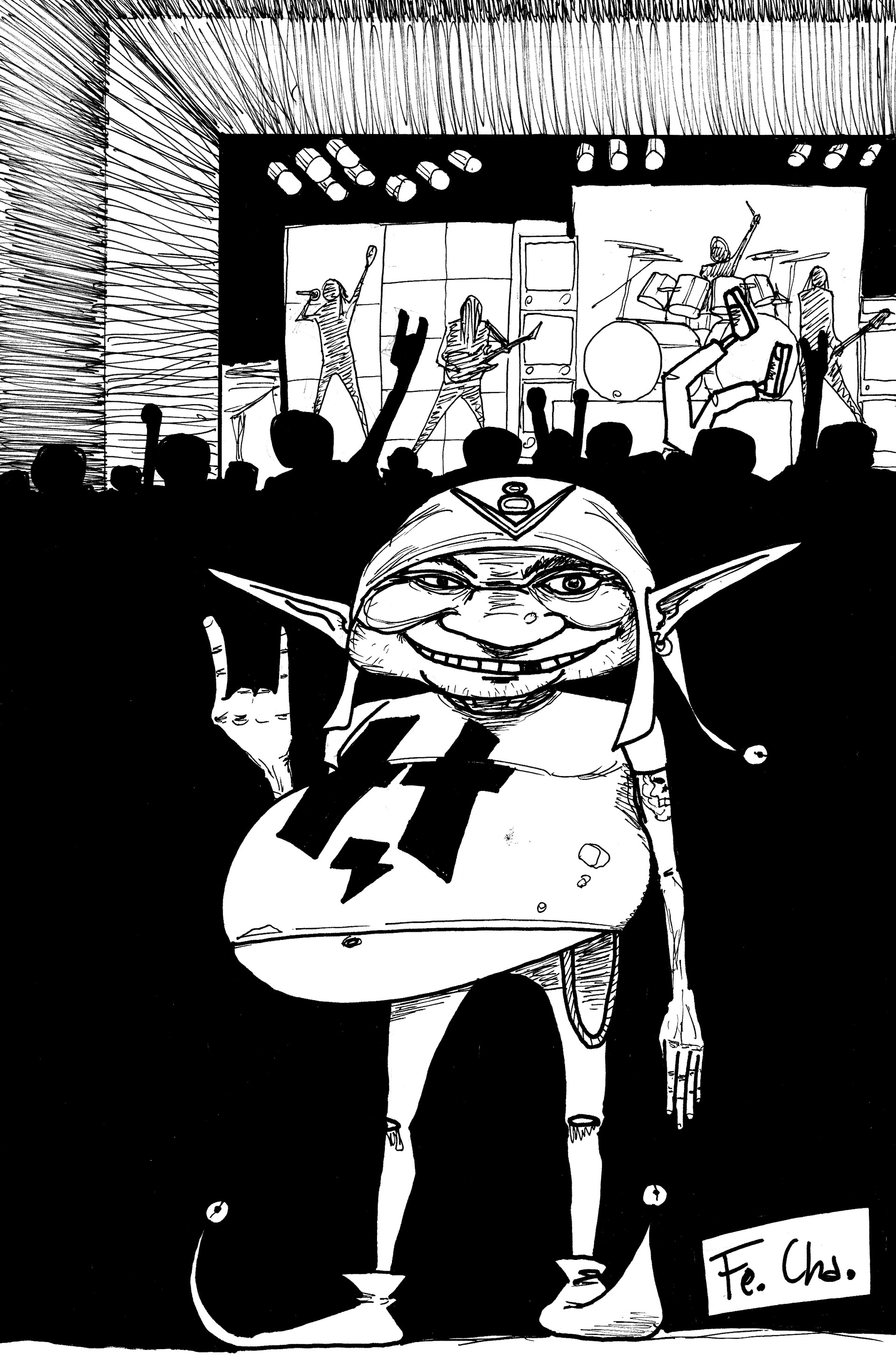 ArtStation - Heavy metal elf