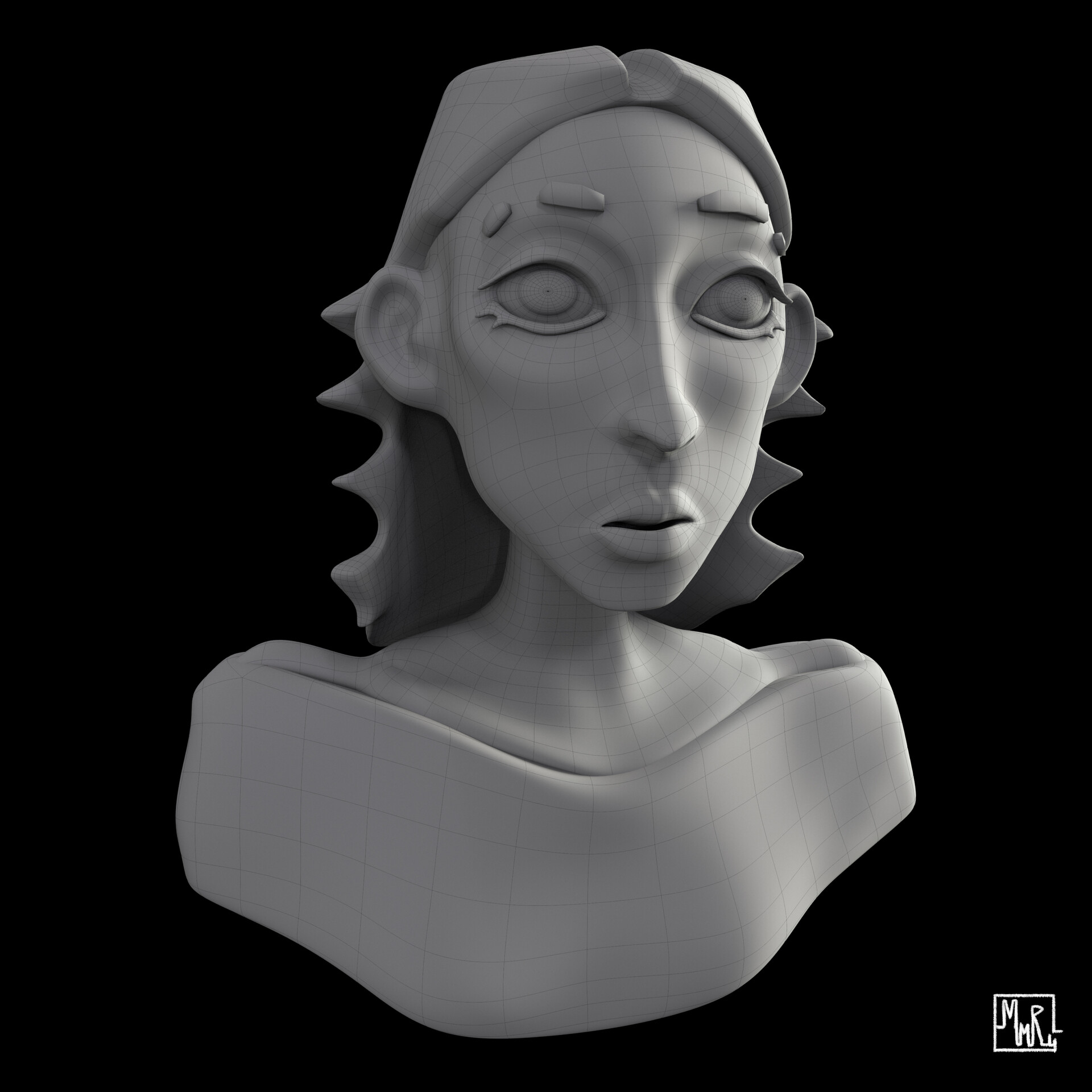 Perrine Desby - The ANGULAR WOMAN "Bea"