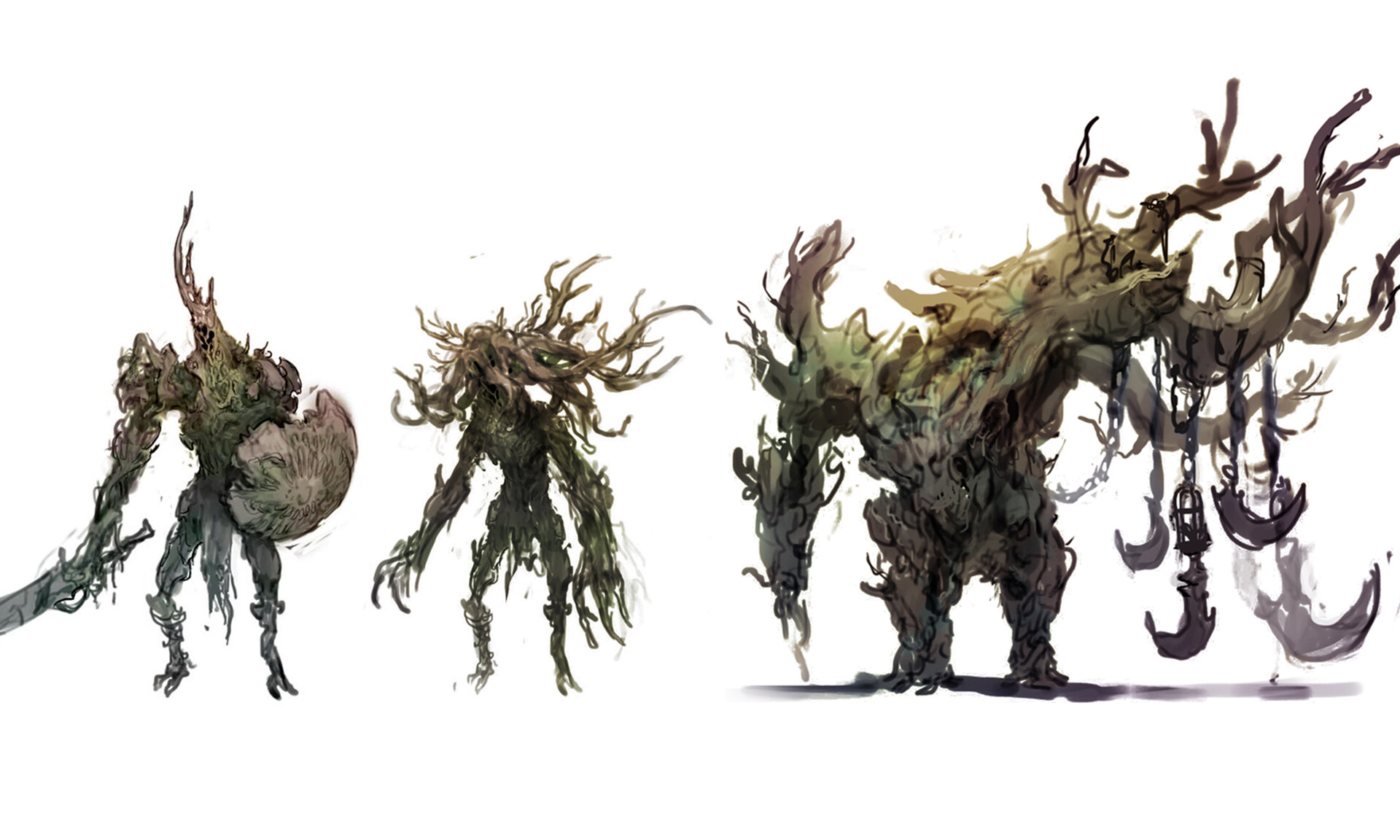 ArtStation - Ent monsters