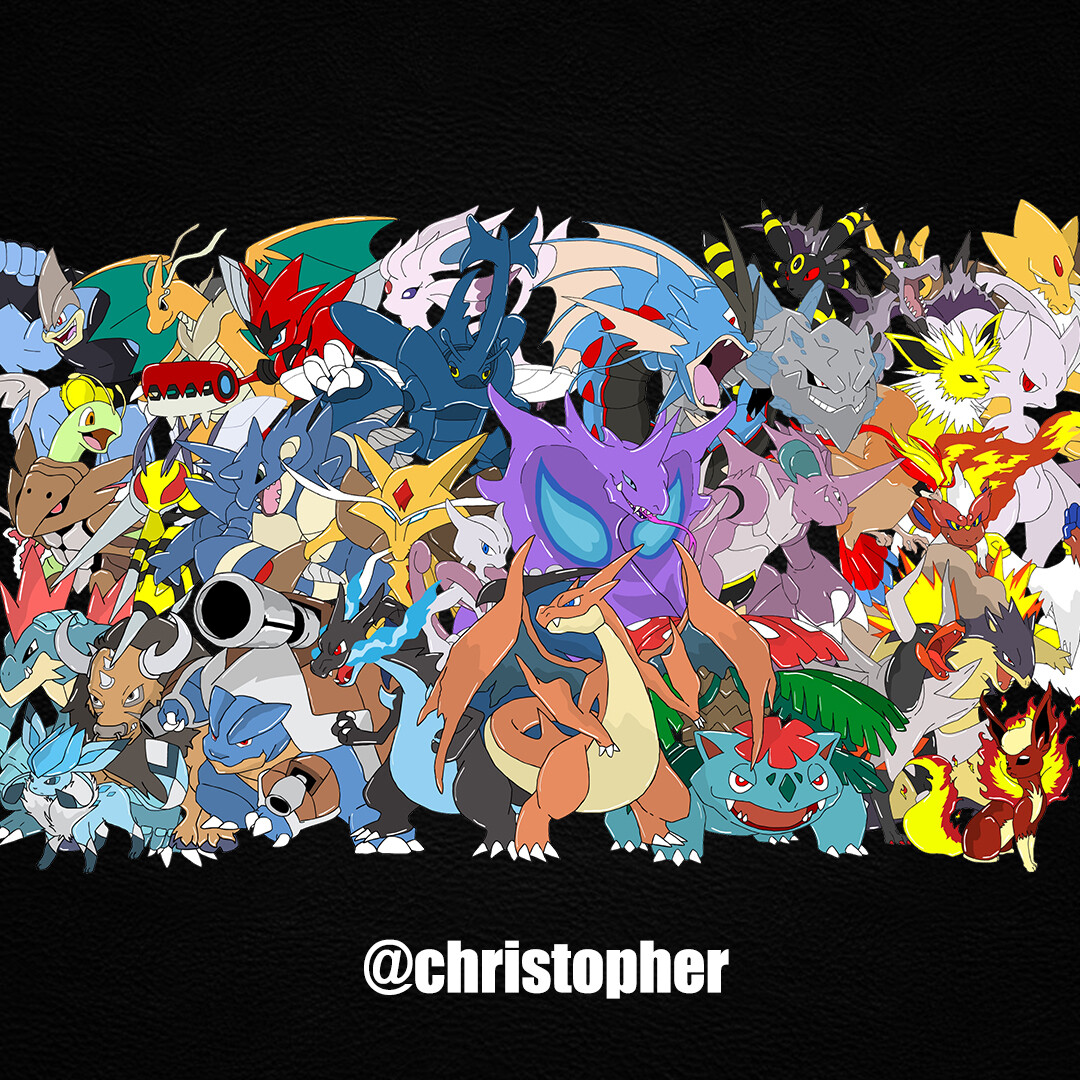 ArtStation - Pokemon - Mega Level