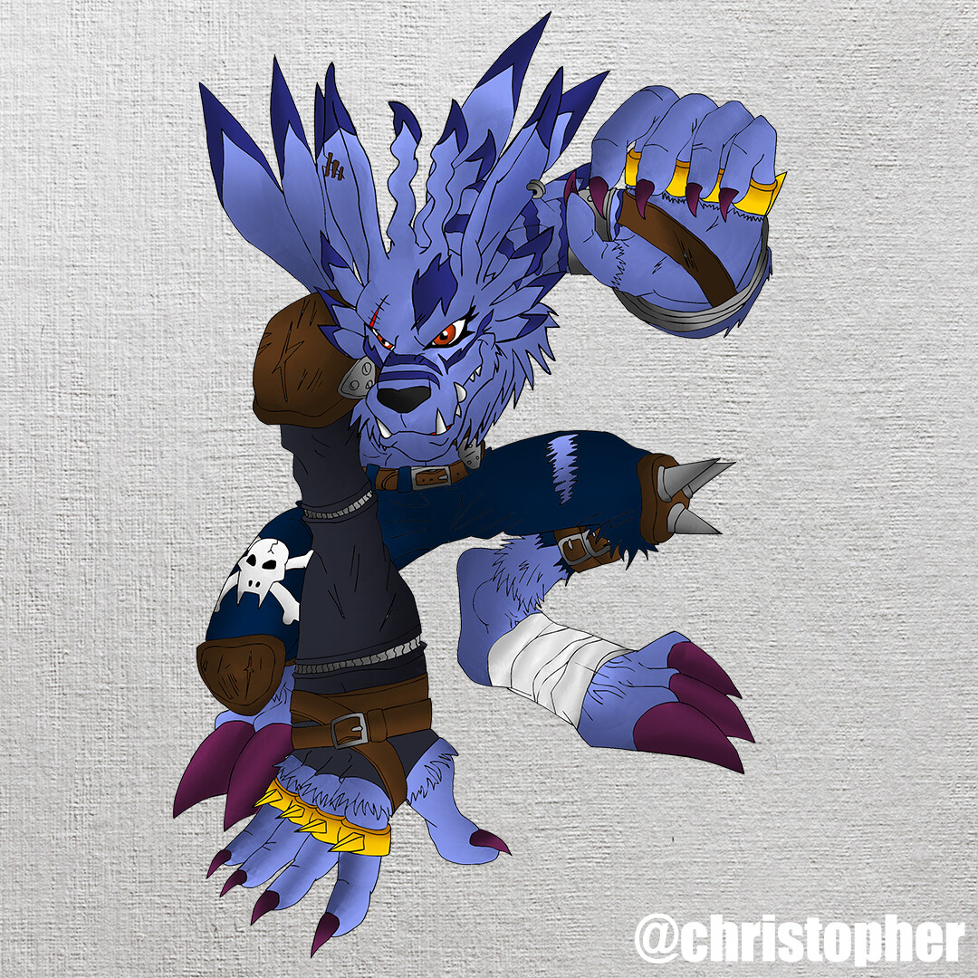 Digimon Weregarurumon