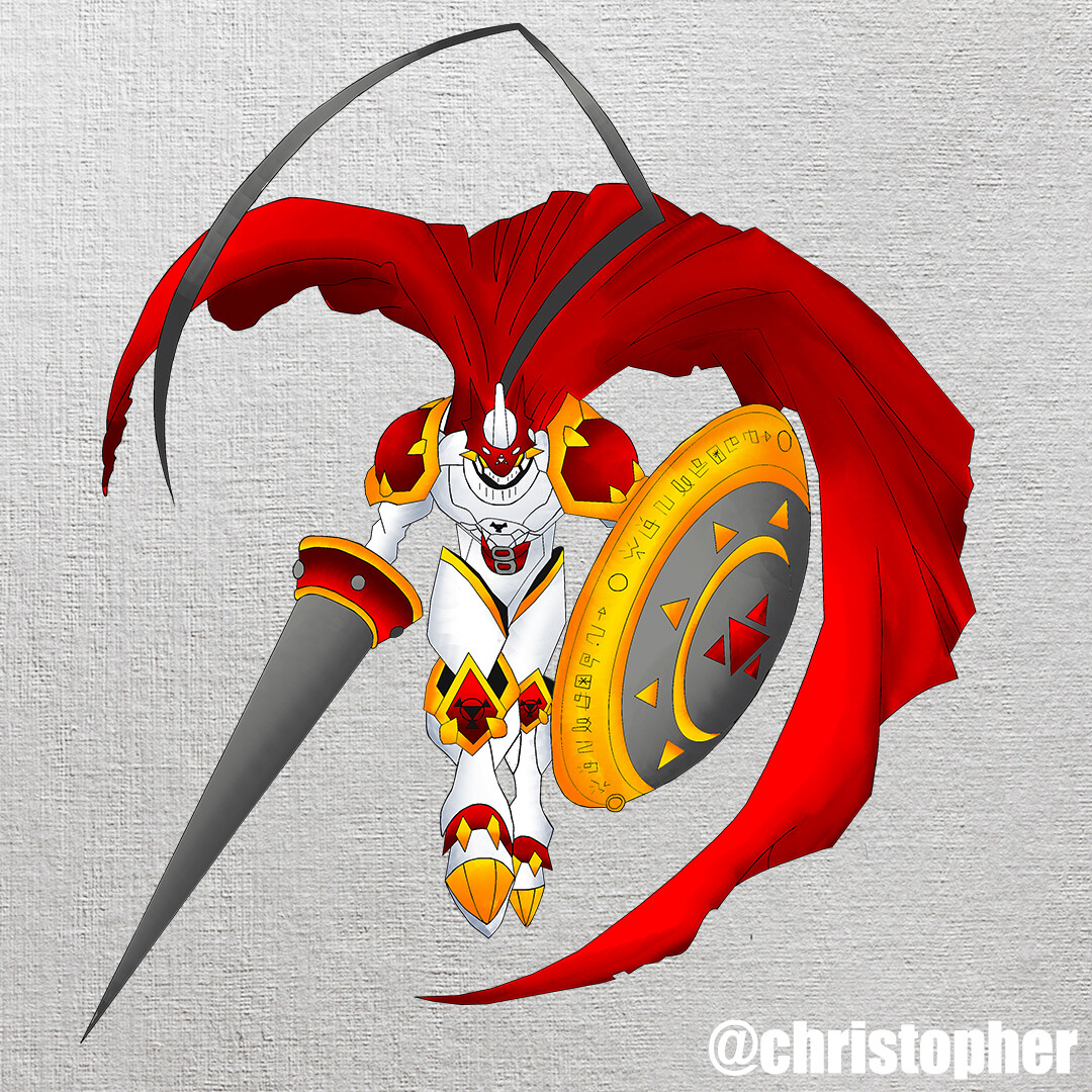 ArtStation - Digimon - Gallantmon