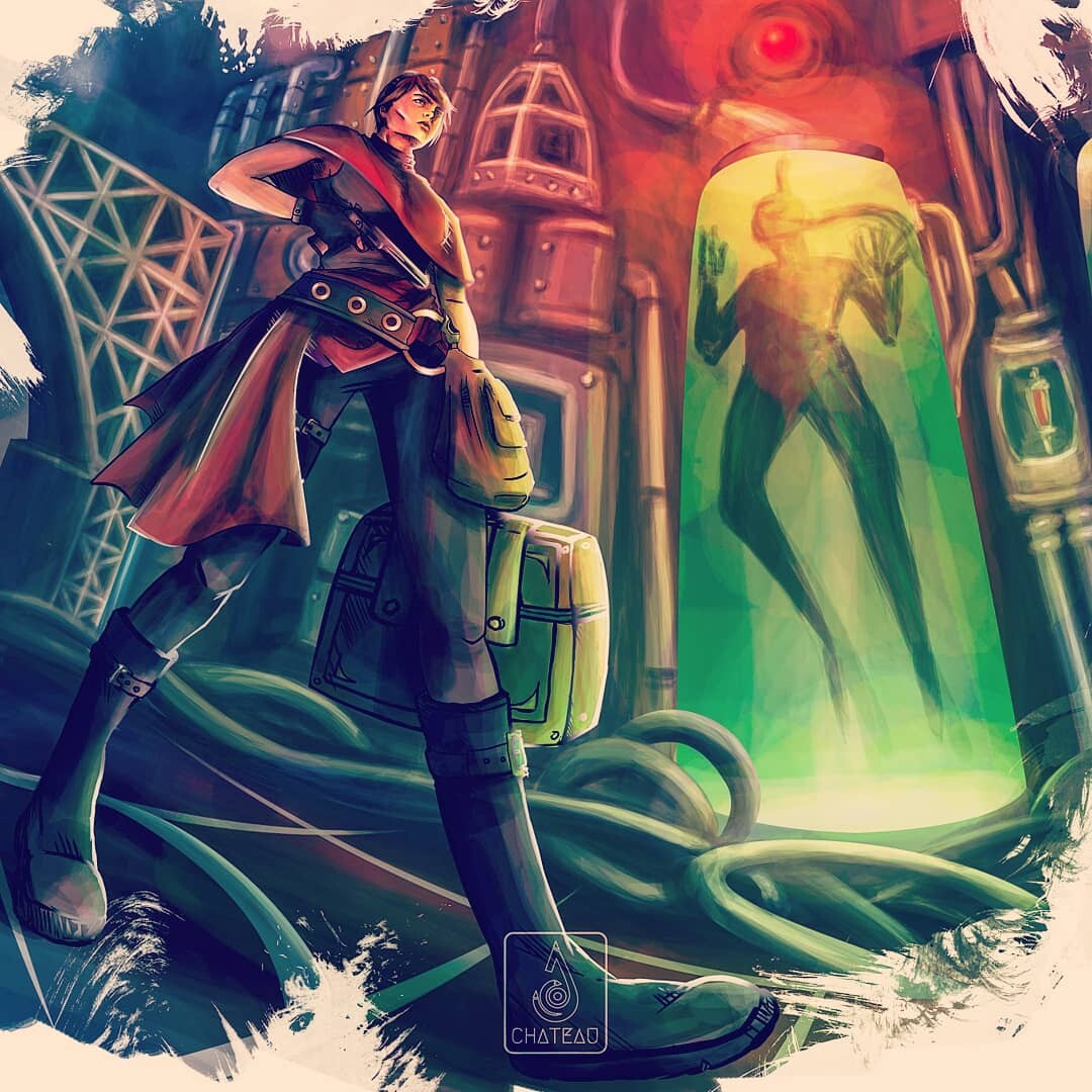 ArtStation - Infiltration in the lab