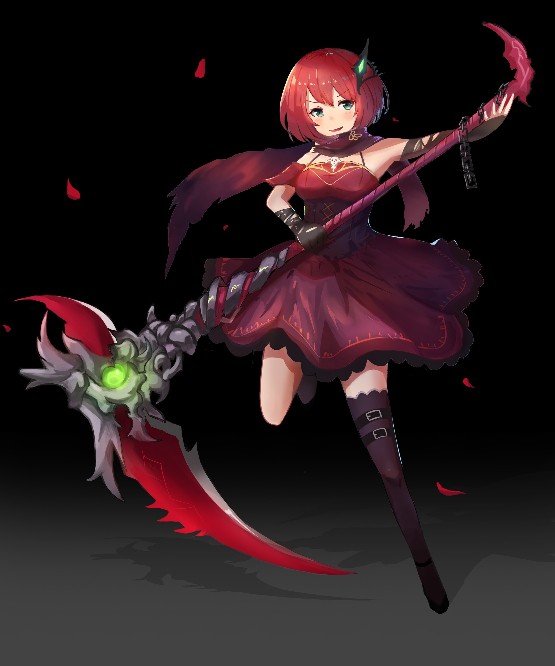 Sickle Sword Anime