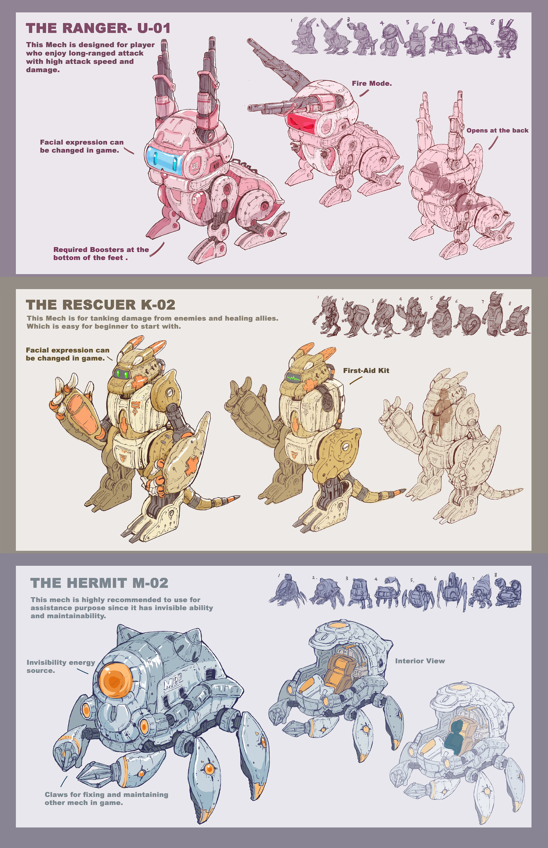 ArtStation - Animal Mech.