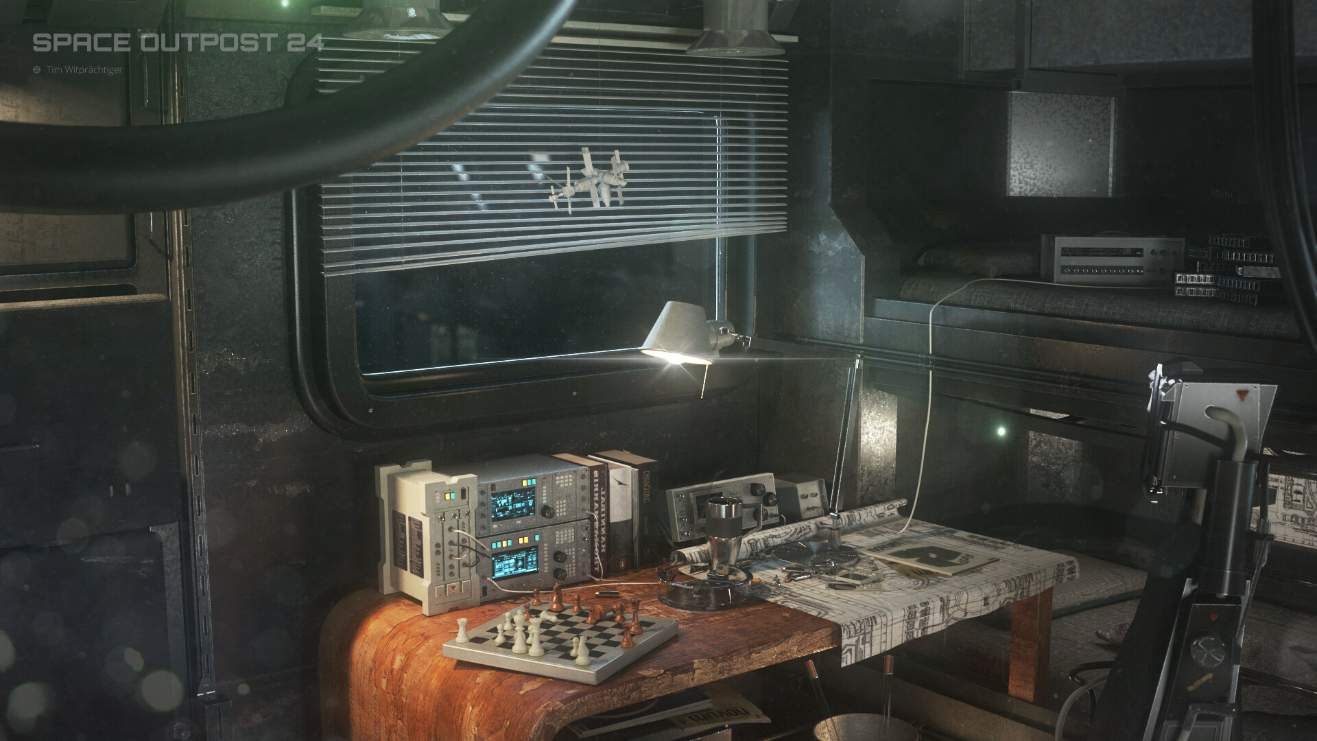 ArtStation - Space Outpost