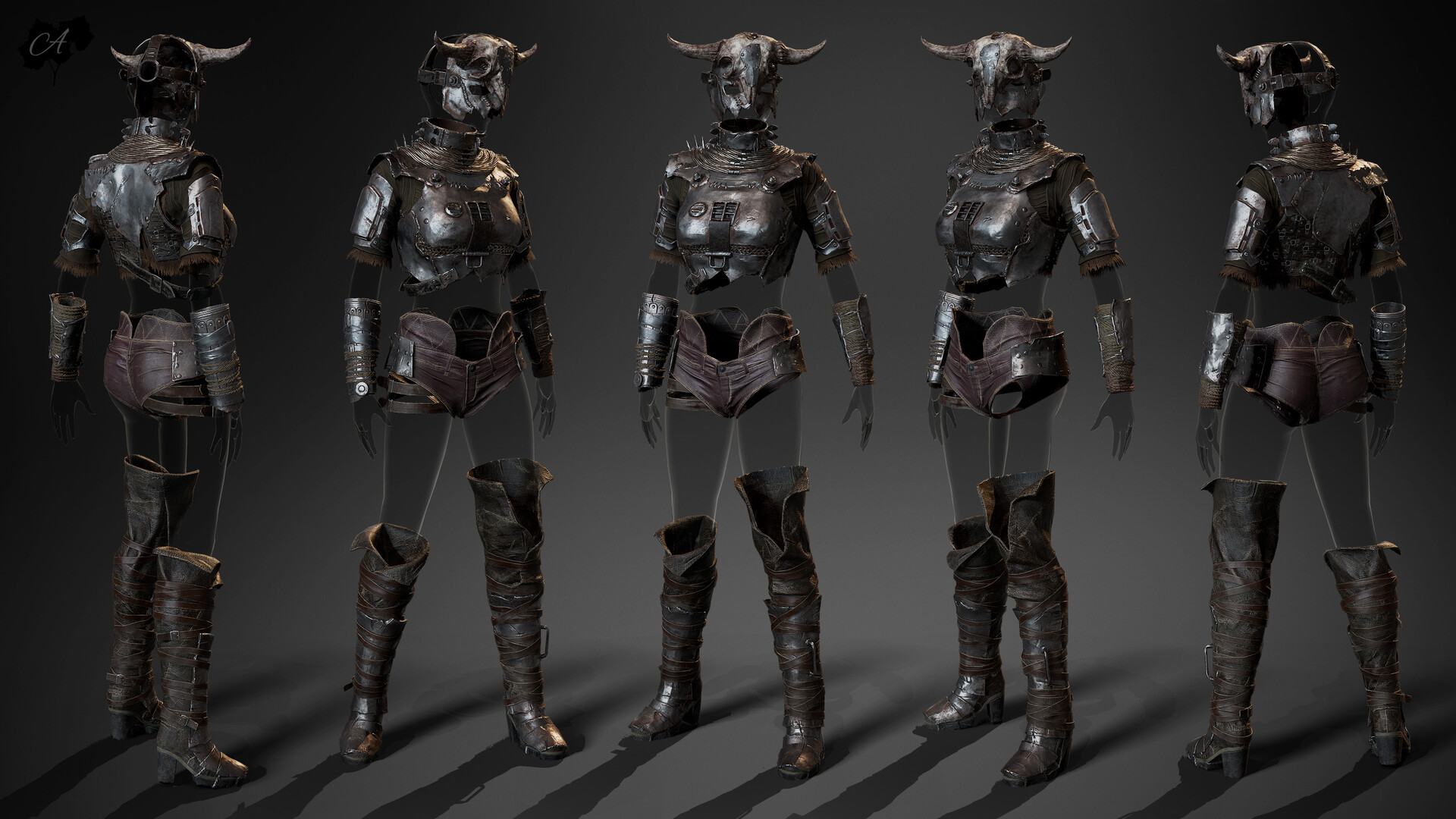 ArtStation - Female Raider