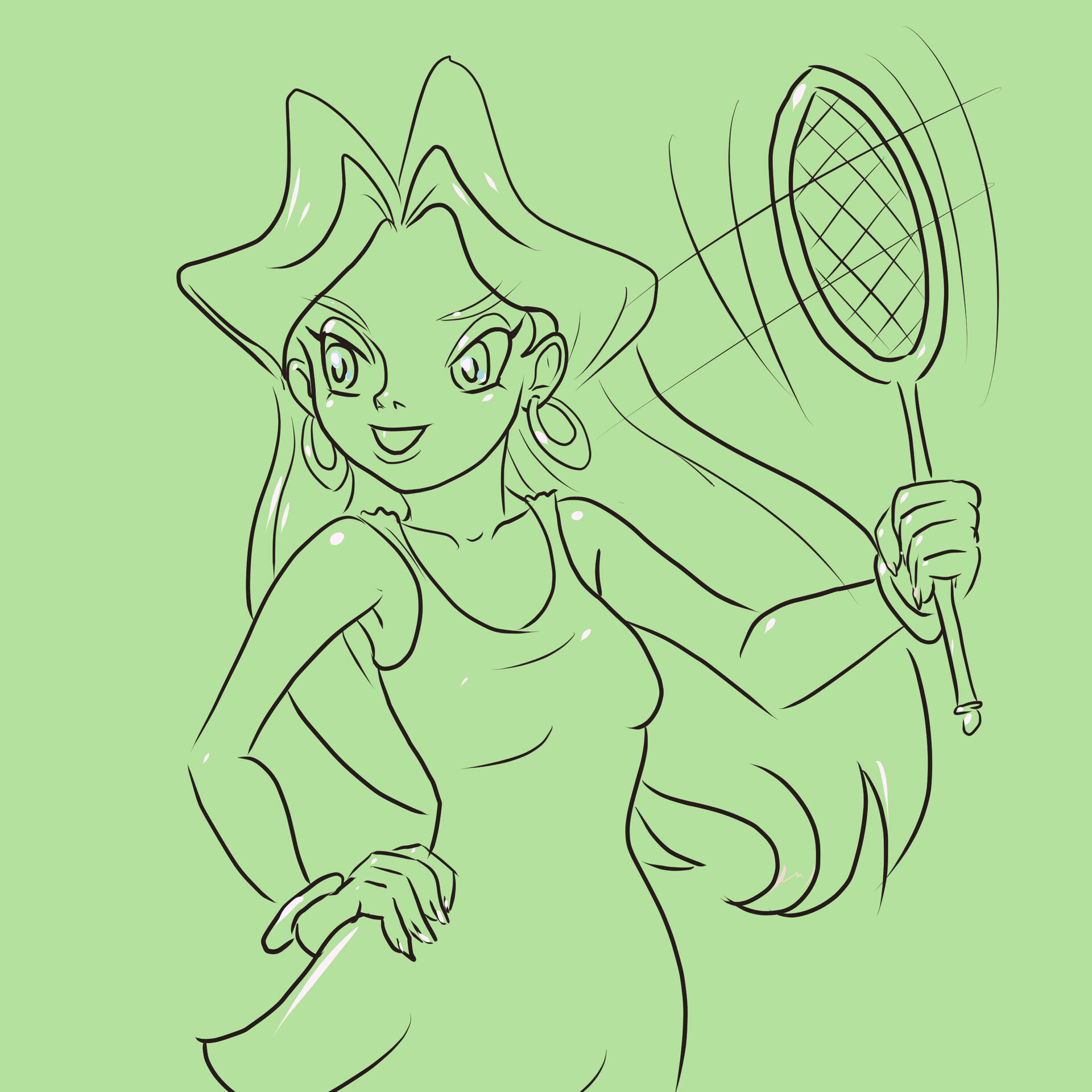 Eric Hill - Pauline Drawing