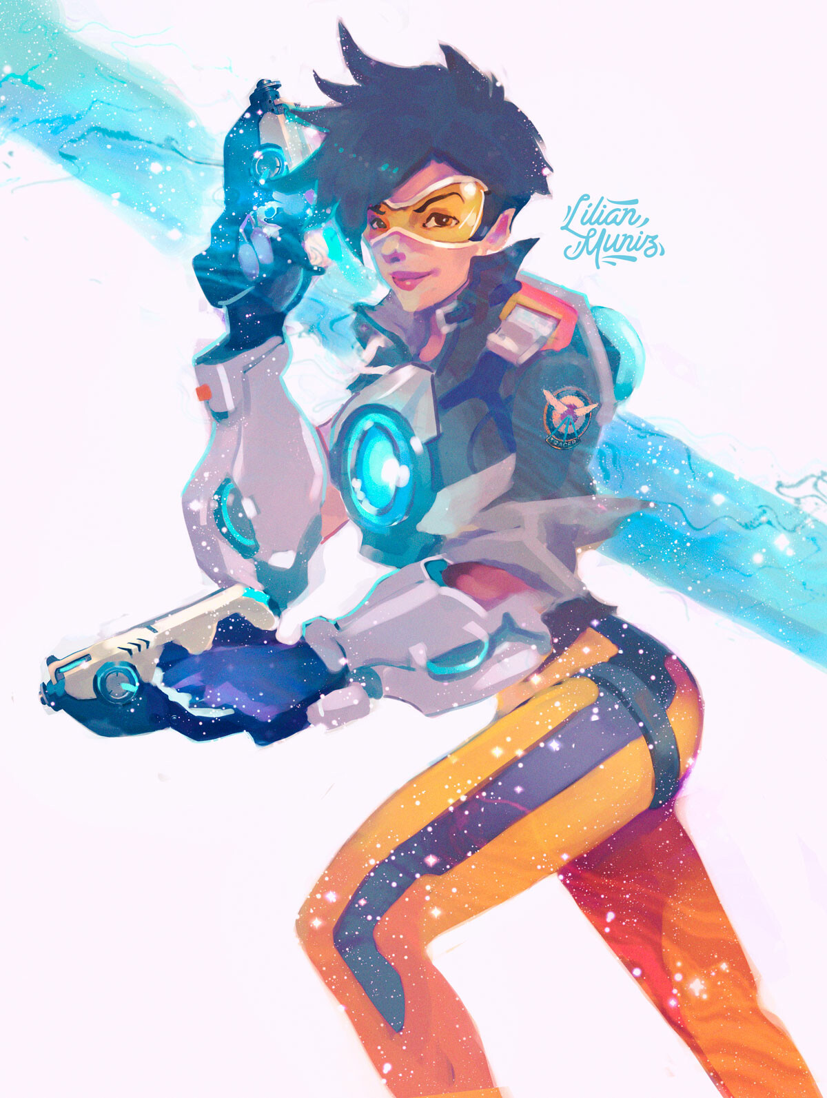 ArtStation - Tracer Fanart