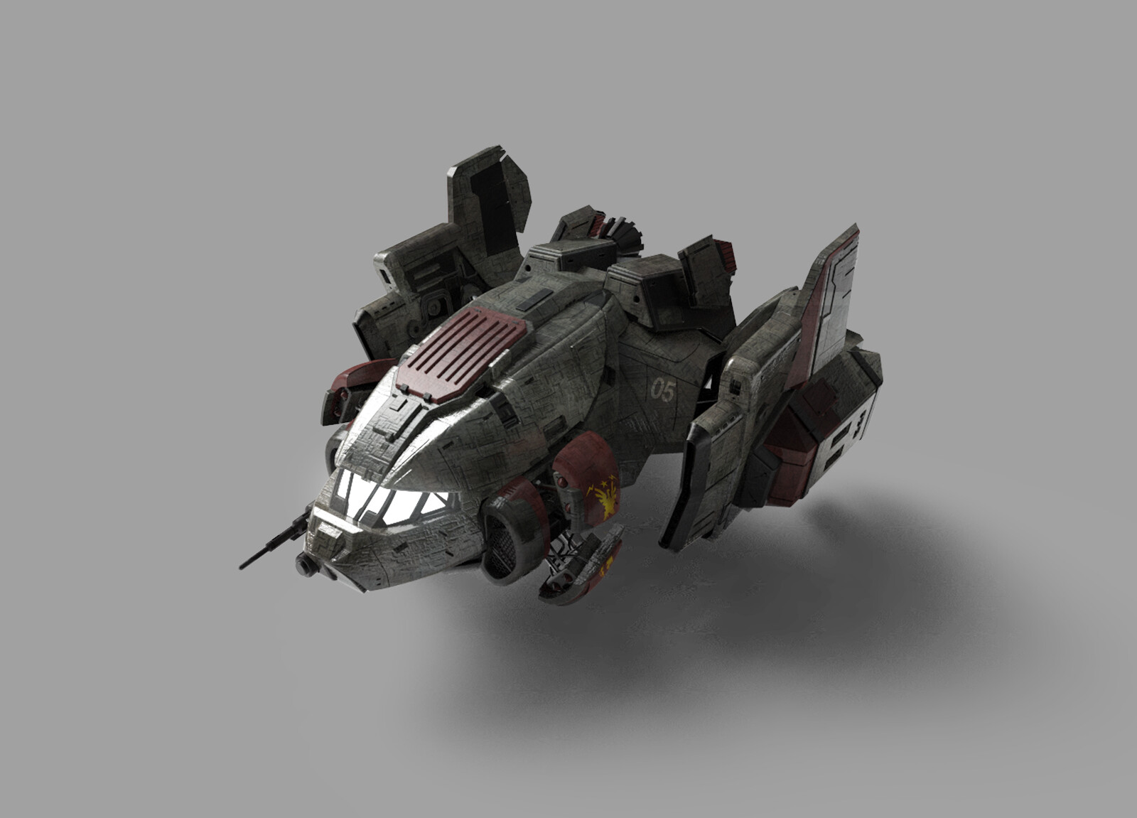 ArtStation - Starcraft valkyrie model