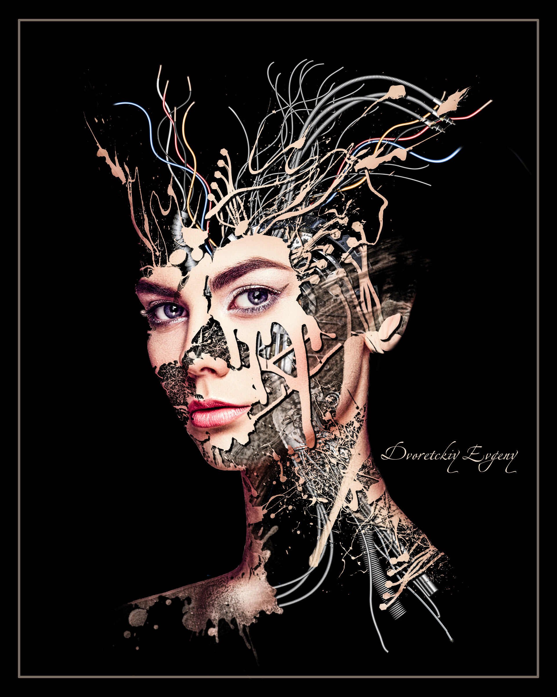 ArtStation - Abstract portrait