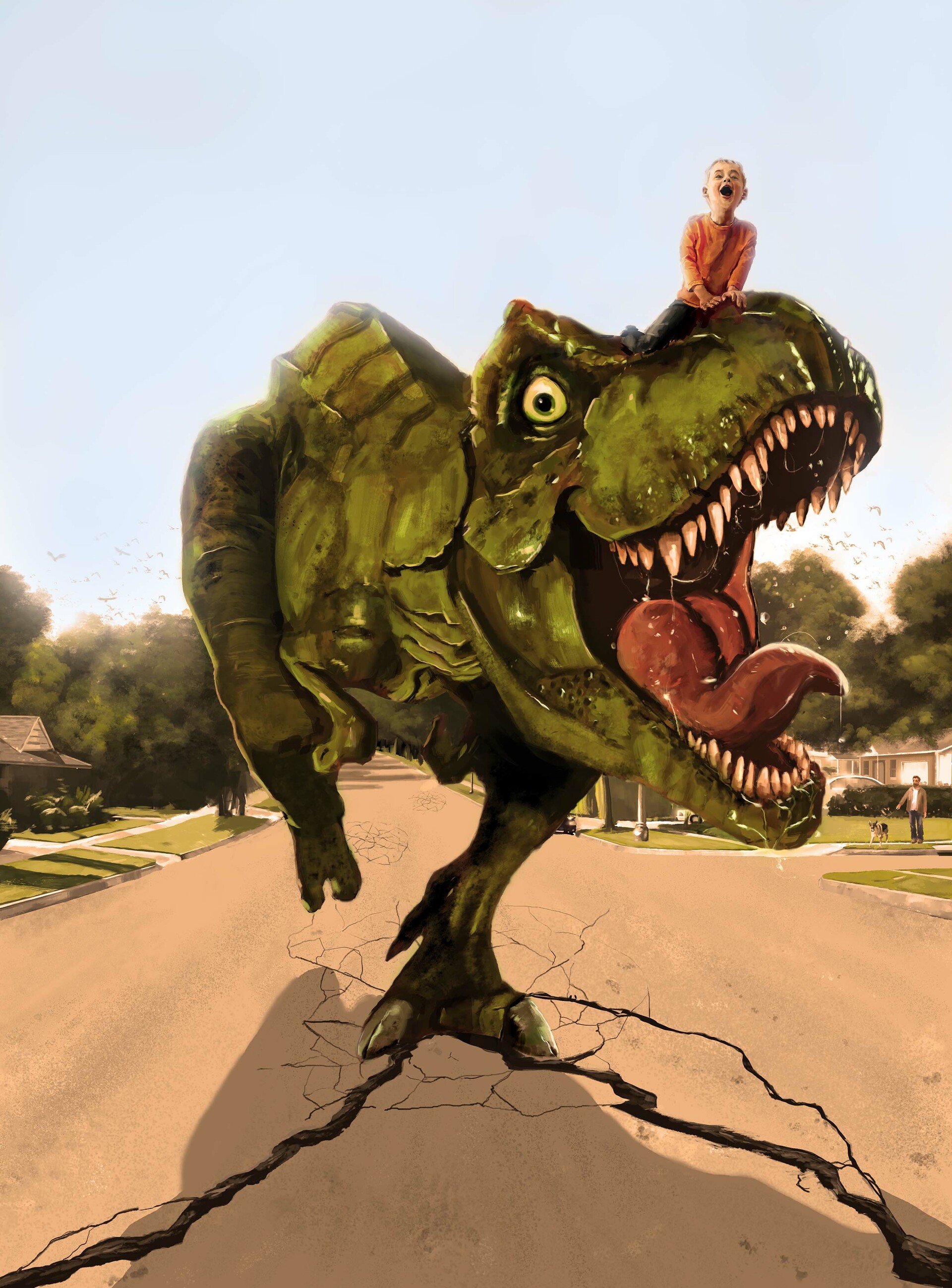 ArtStation - My First Dinosaur