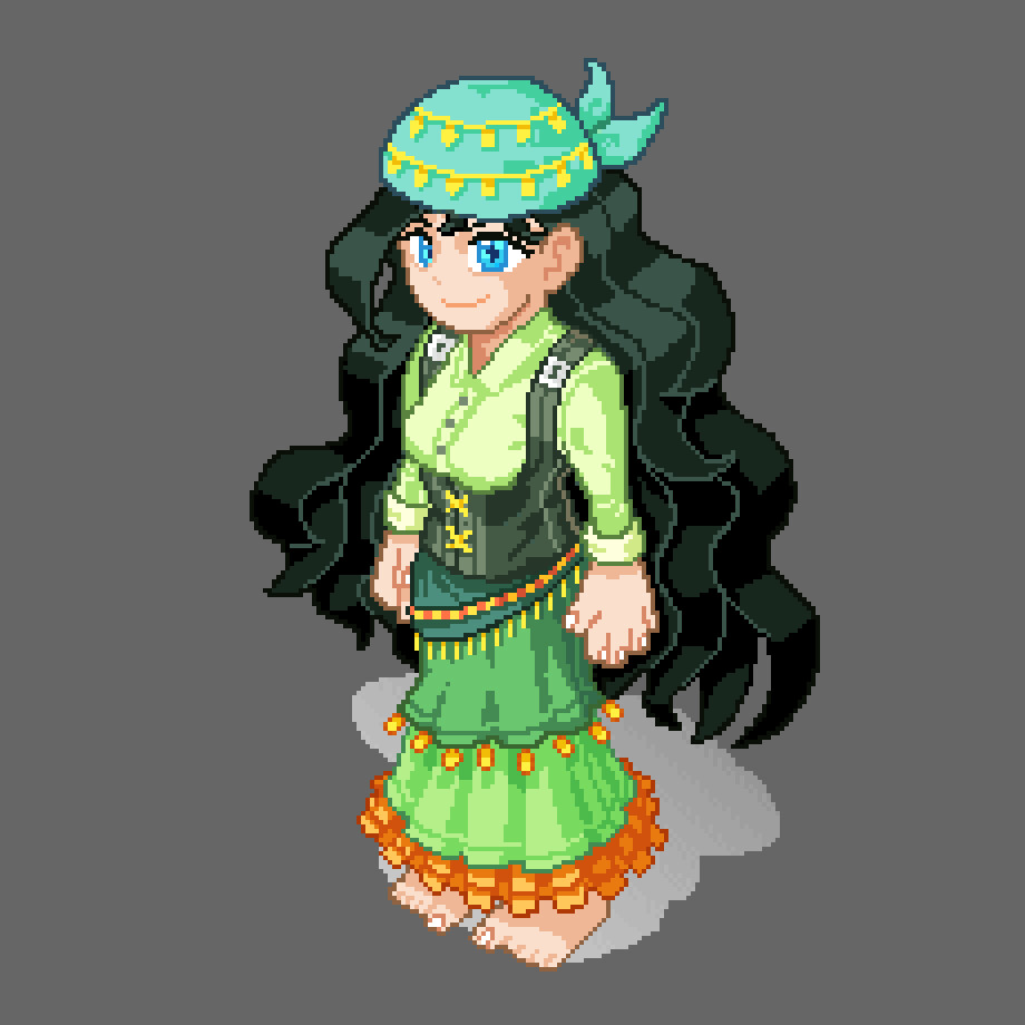 ArtStation - create character6 - pixel art