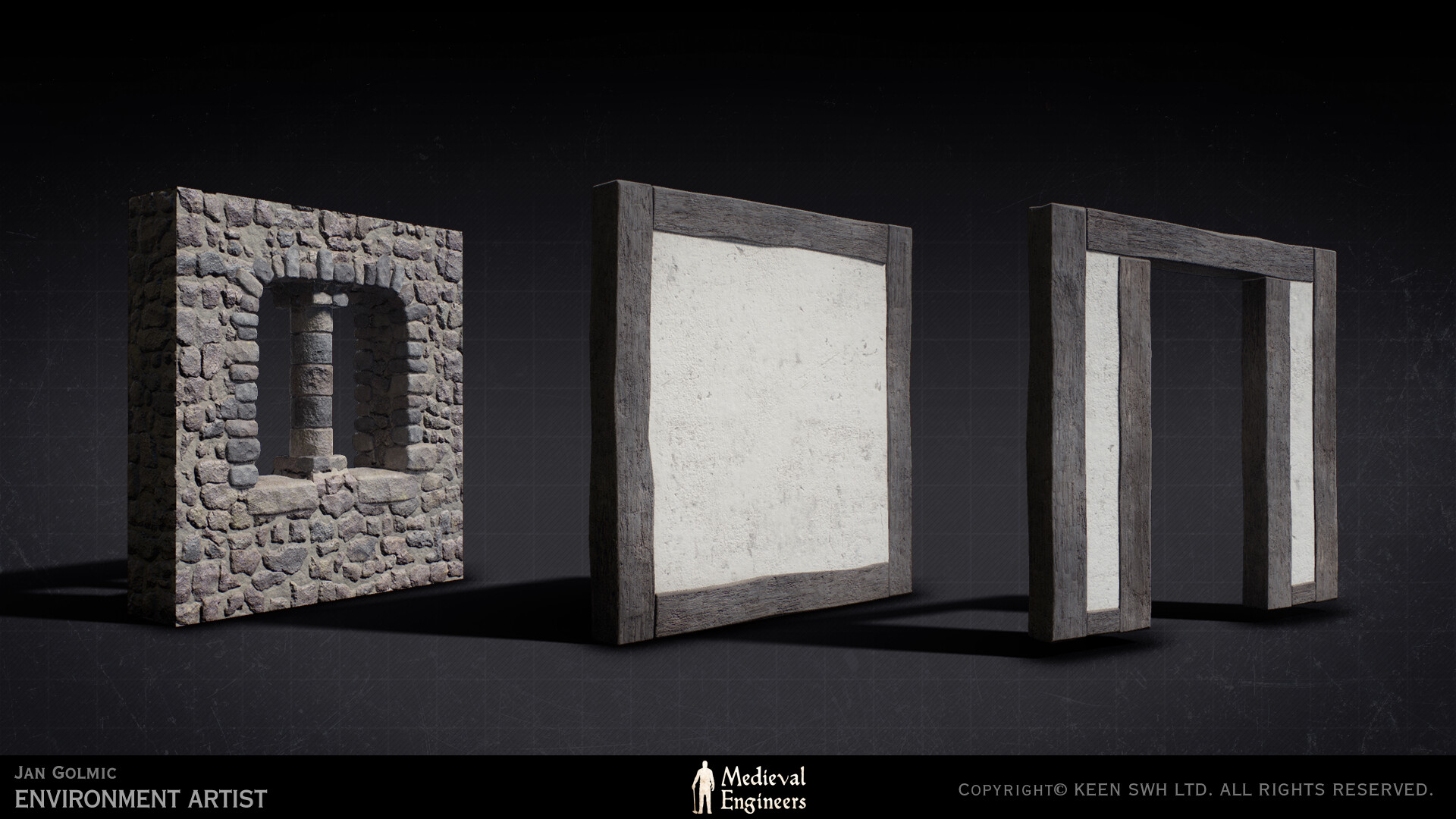 Jan Golmic - Medieval Engineers - Cube models