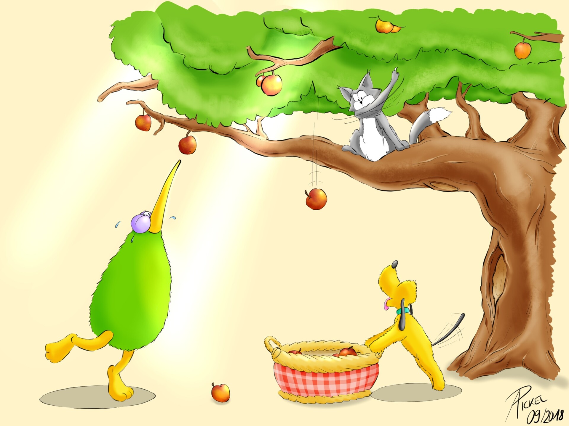 ArtStation - Day 34 - Apples