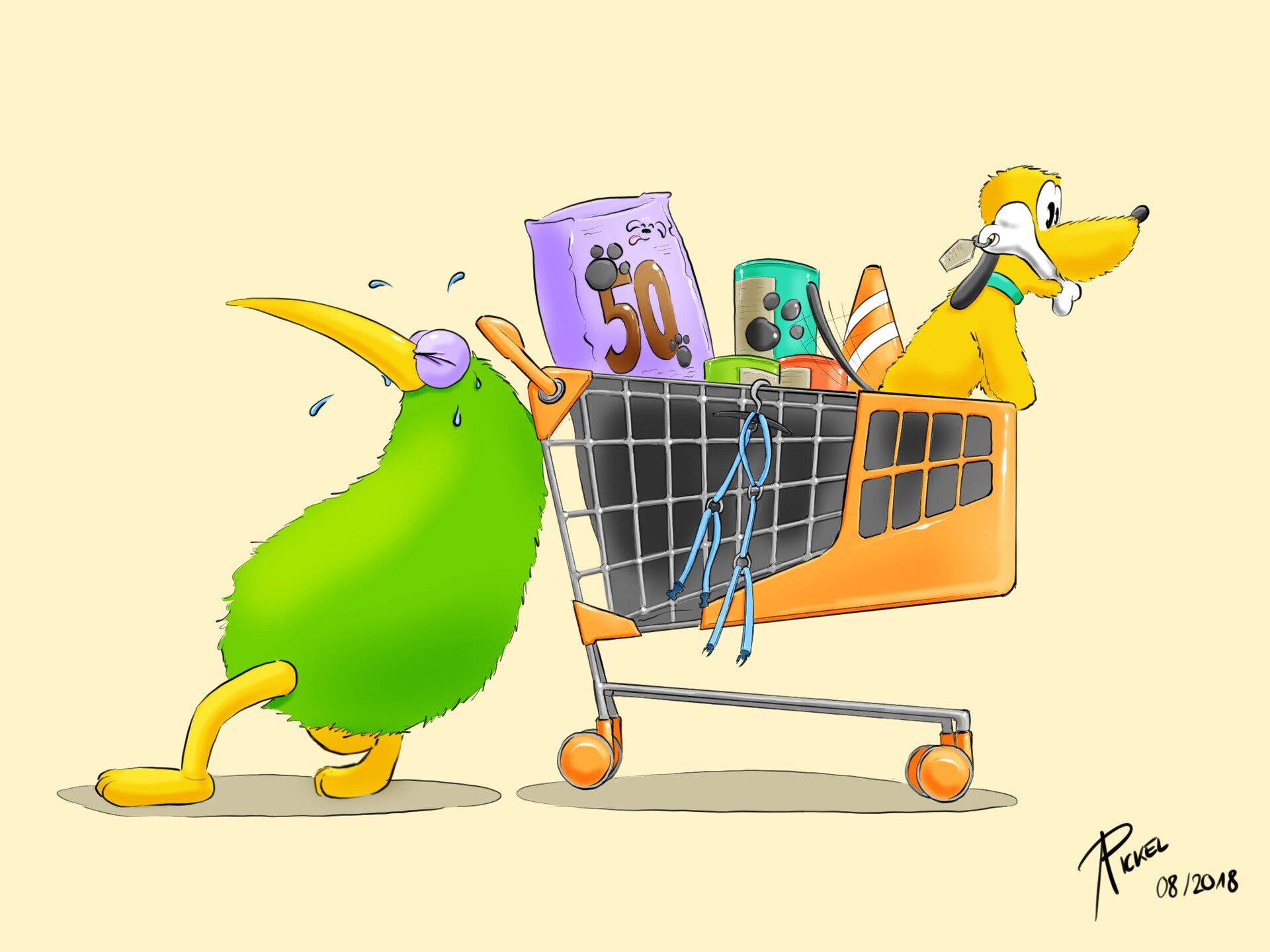 ArtStation - Day 20 - Supermarket