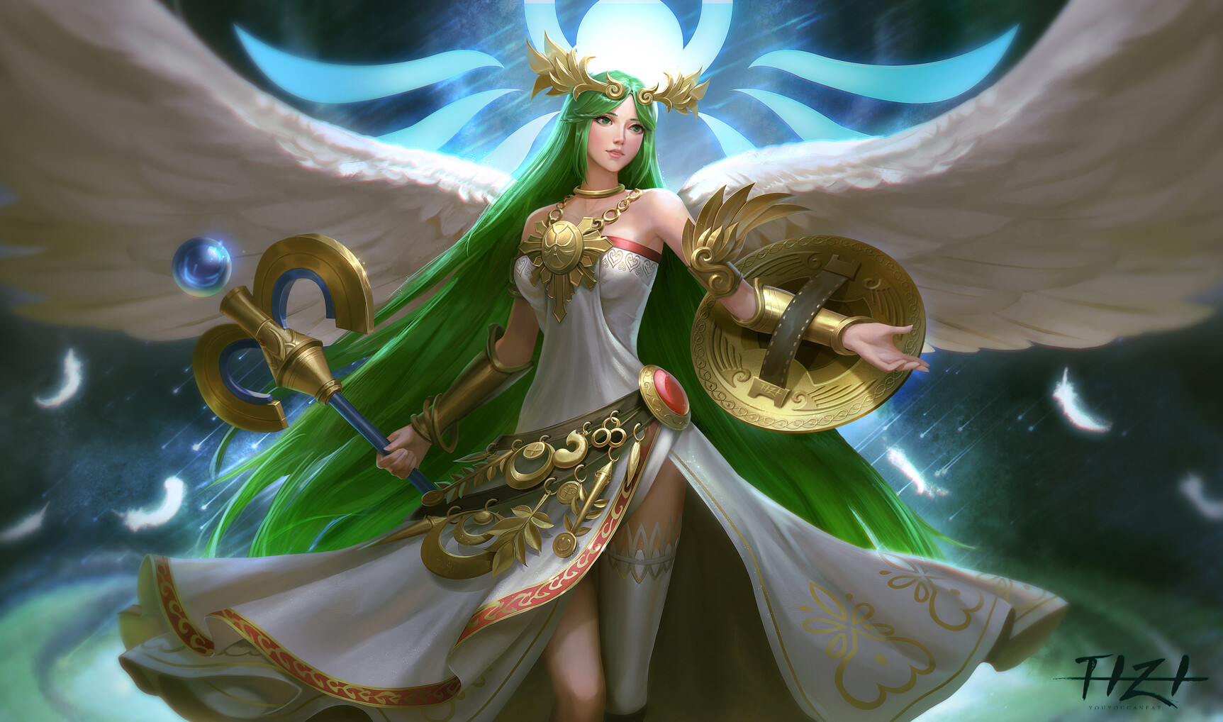 ArtStation - Palutena