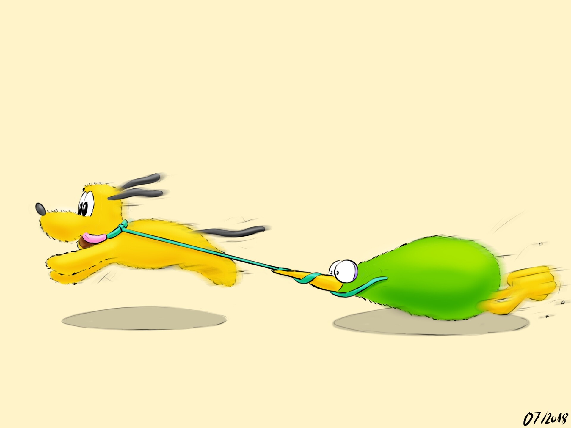 ArtStation - Day 9 - Stay!