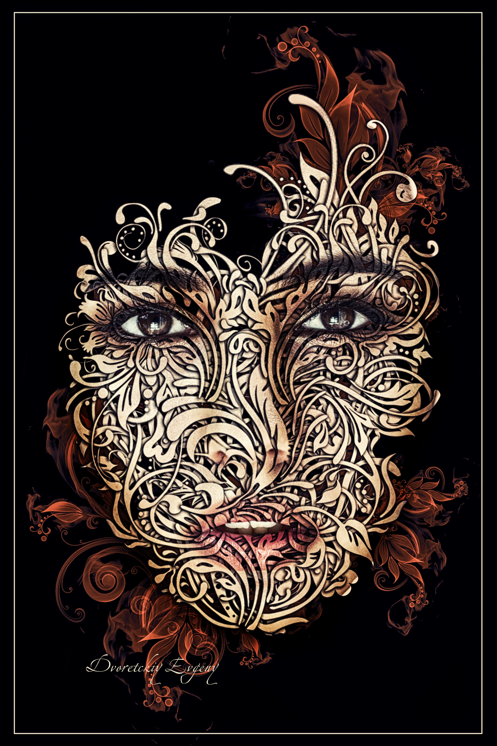 ArtStation - Abstract portrait