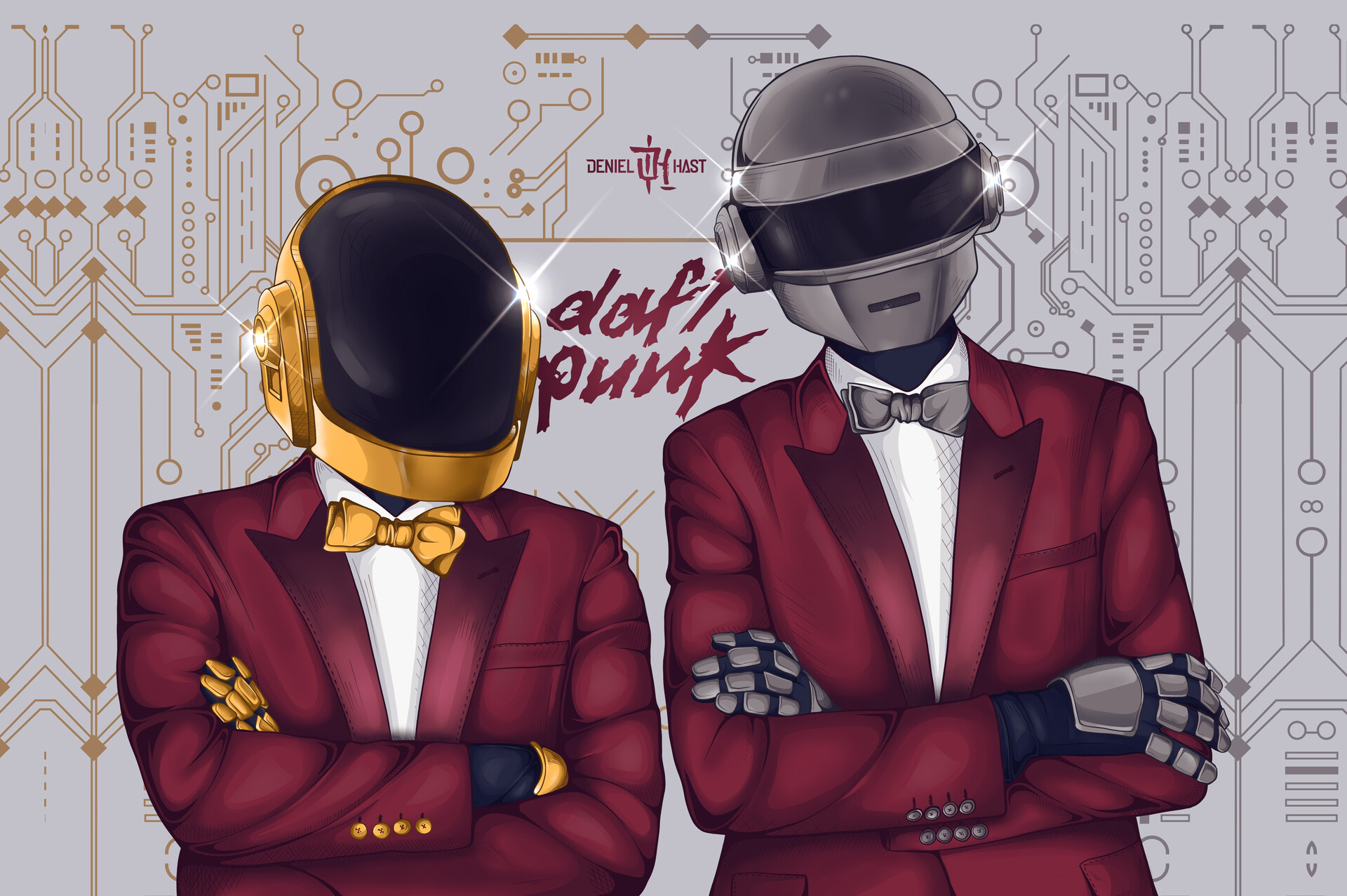 ArtStation - Daft Punk
