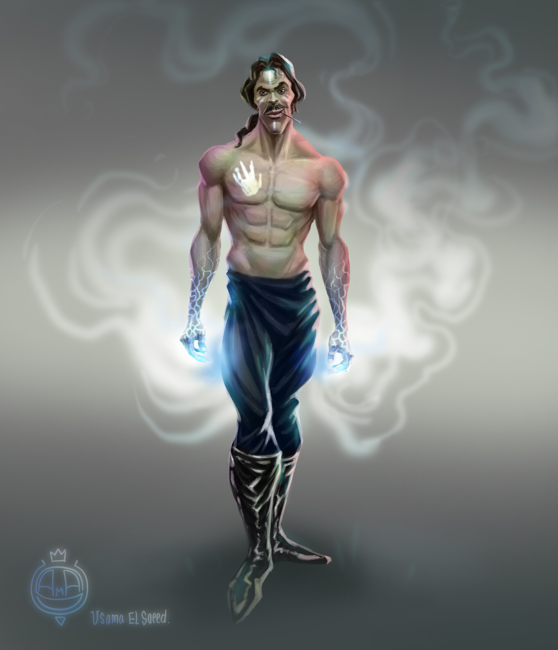 ArtStation - super villein magician character