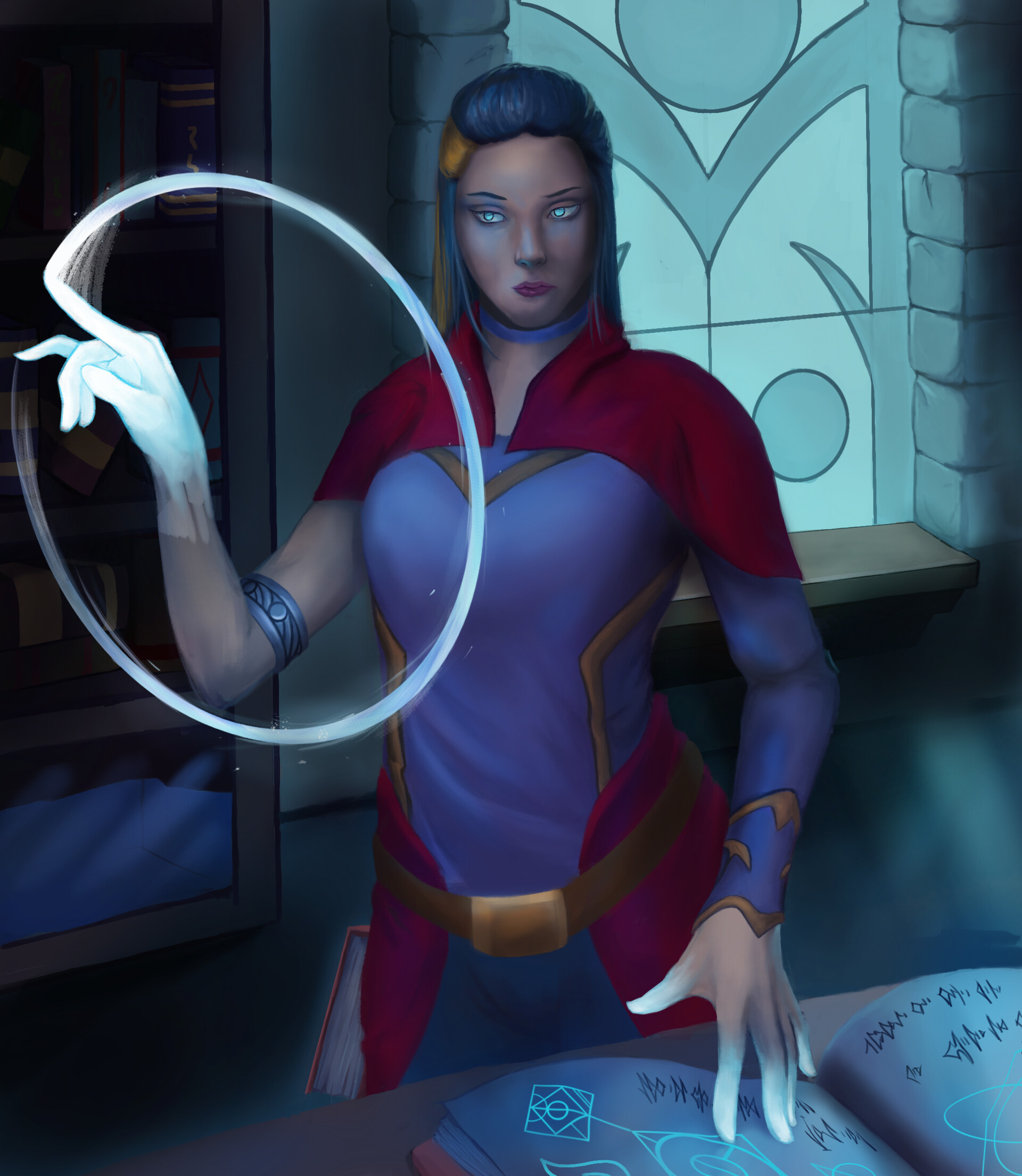 ArtStation - Studying Magic