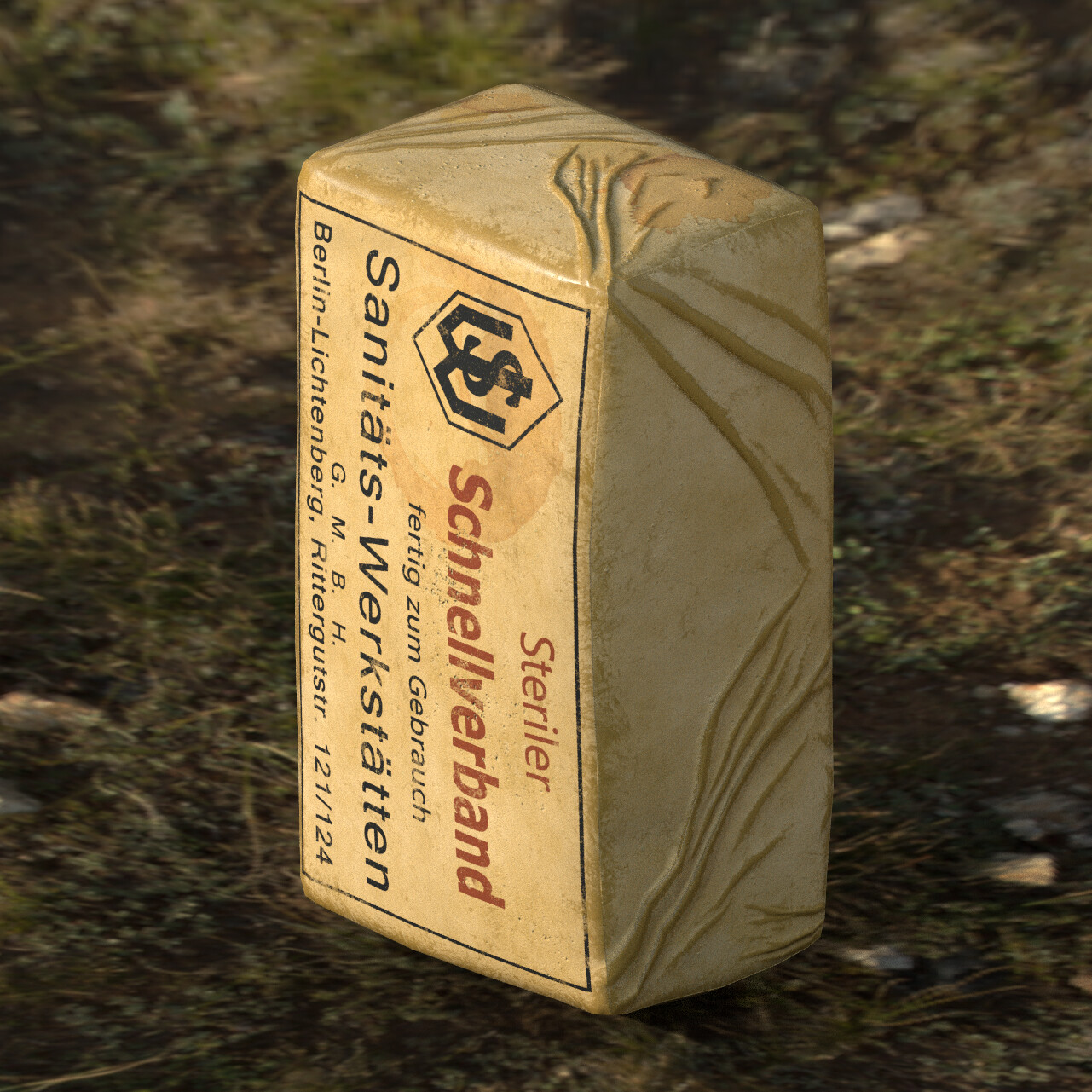 ArtStation - German First Aid Kit