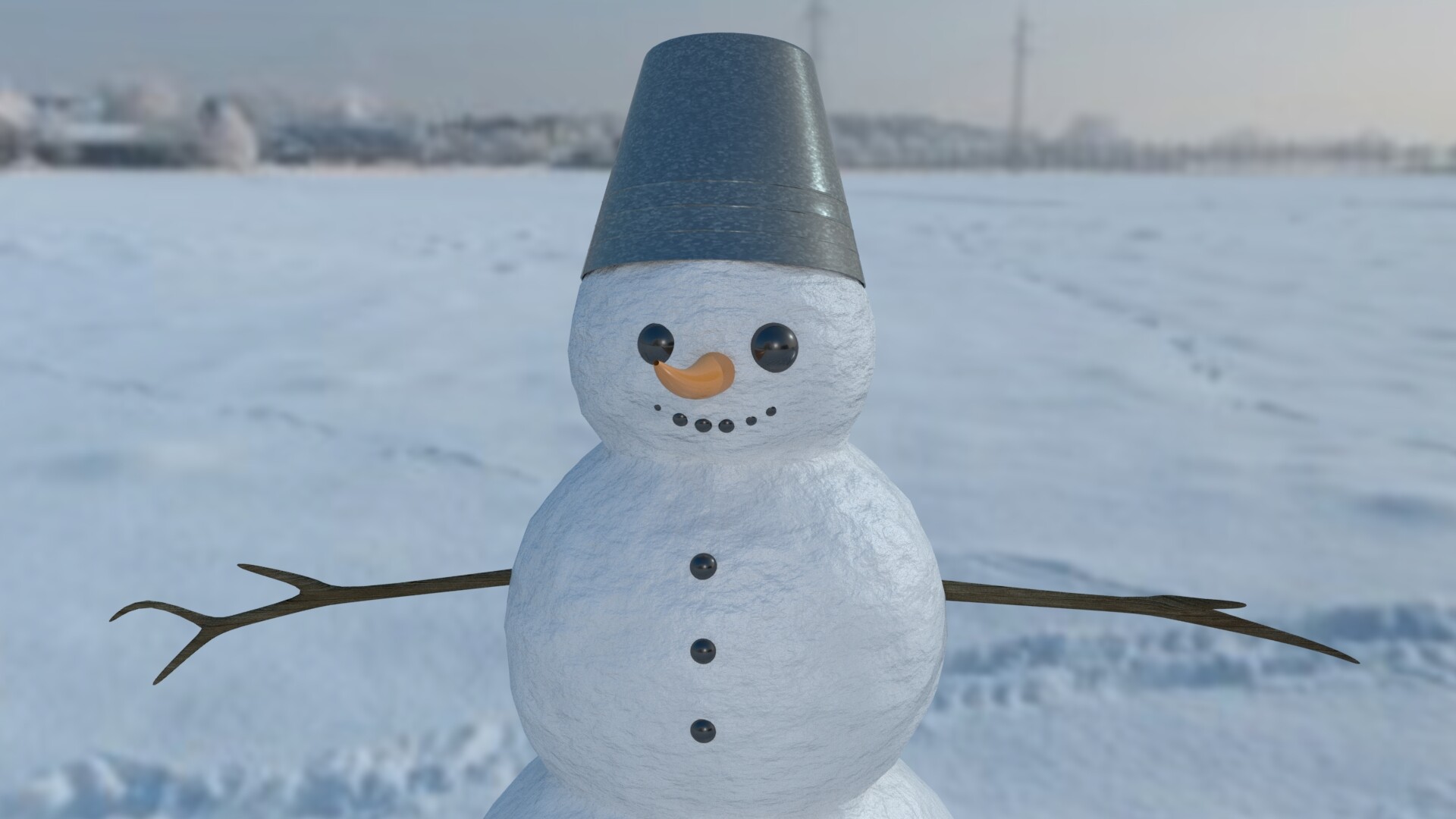 ArtStation - Snowman