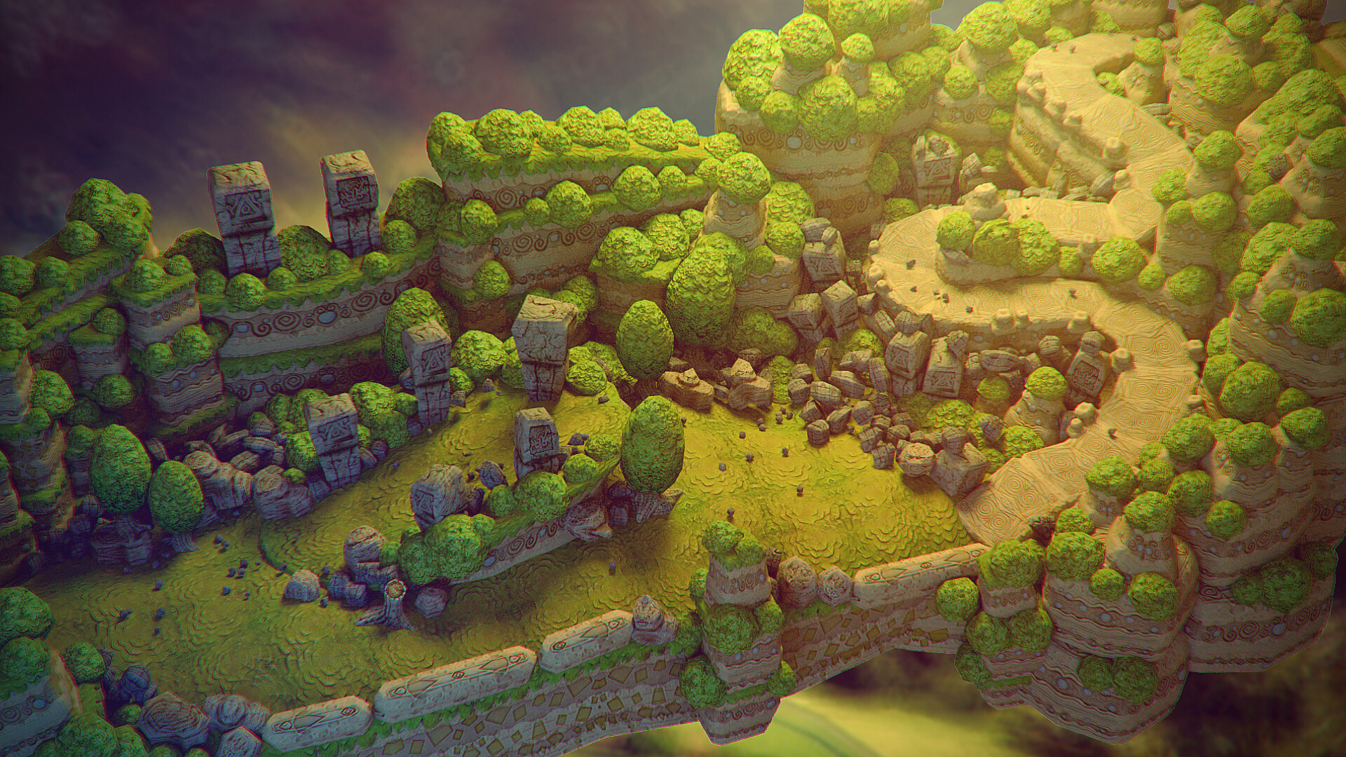 ArtStation - Level Design Set (Máster Videojuegos Upc TechTalent)