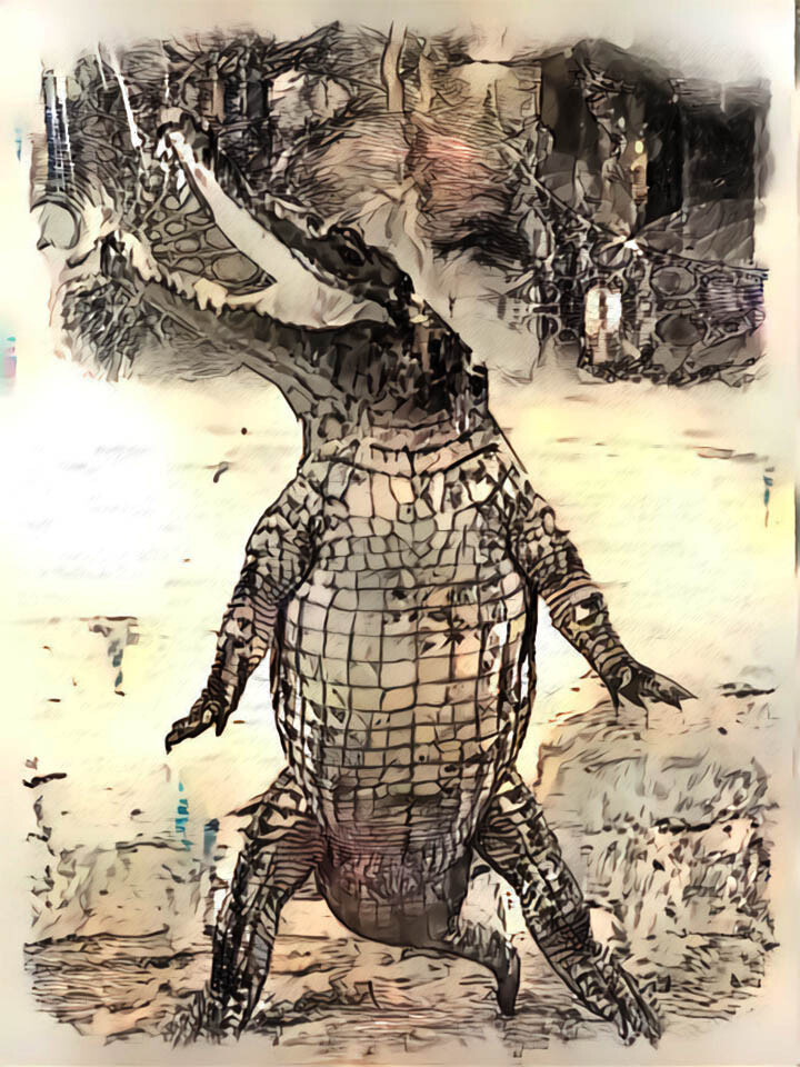 ArtStation - magic crocodile
