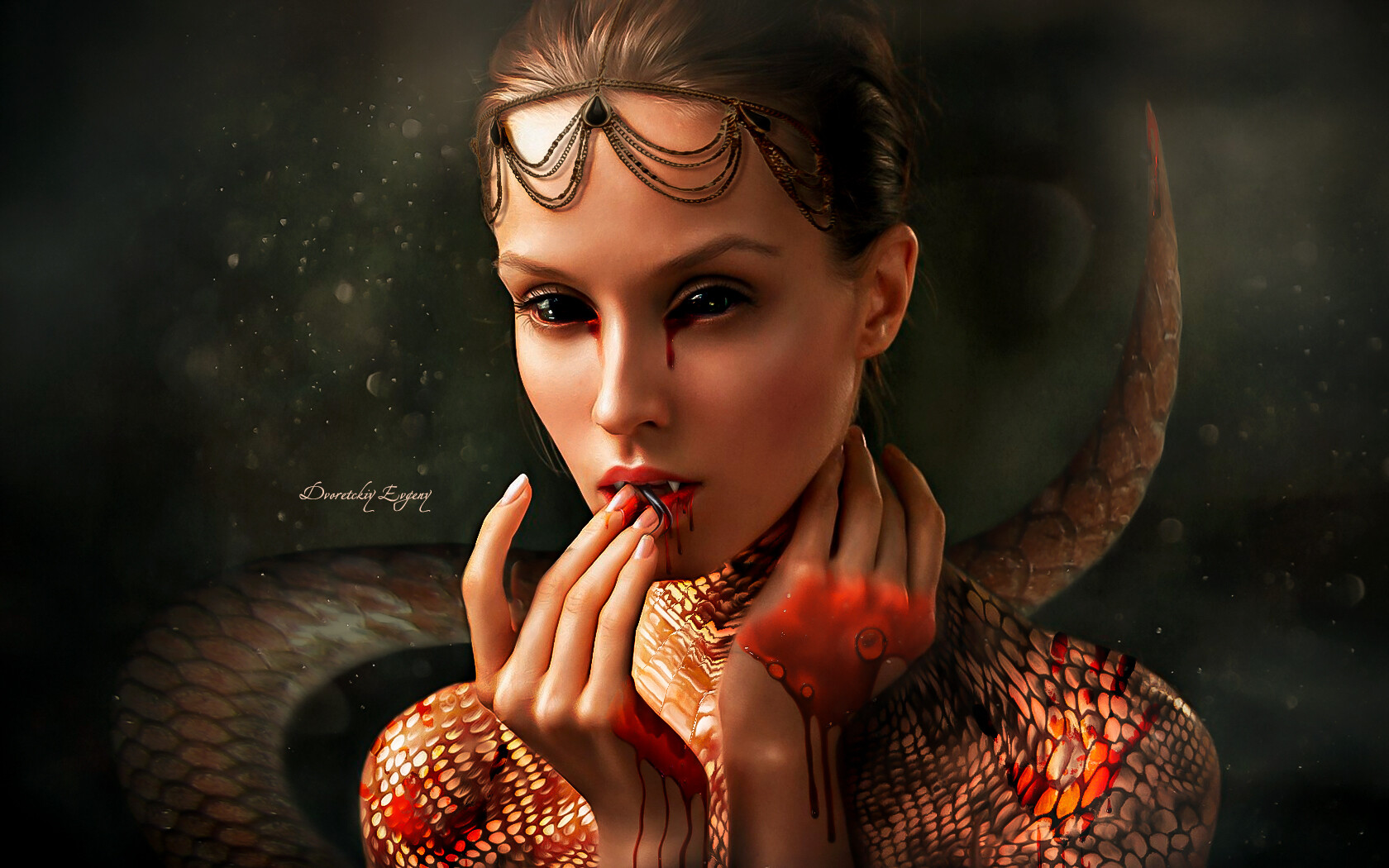 ArtStation - Queen of snakes