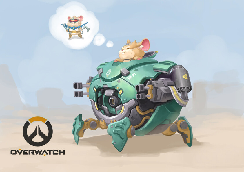 ArtStation - overwatch fan art