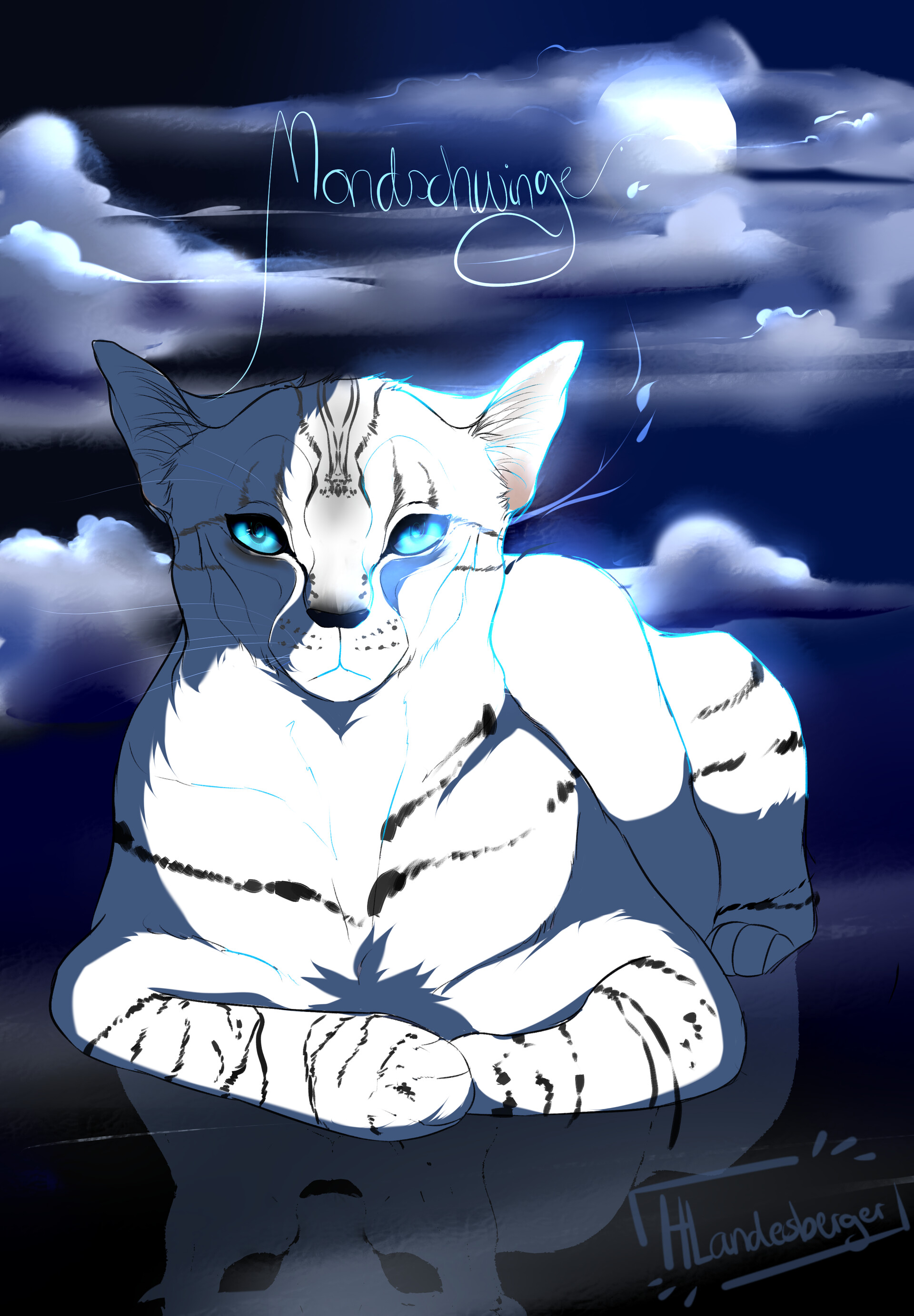 ArtStation - Warrior Cats OC | Moonwing