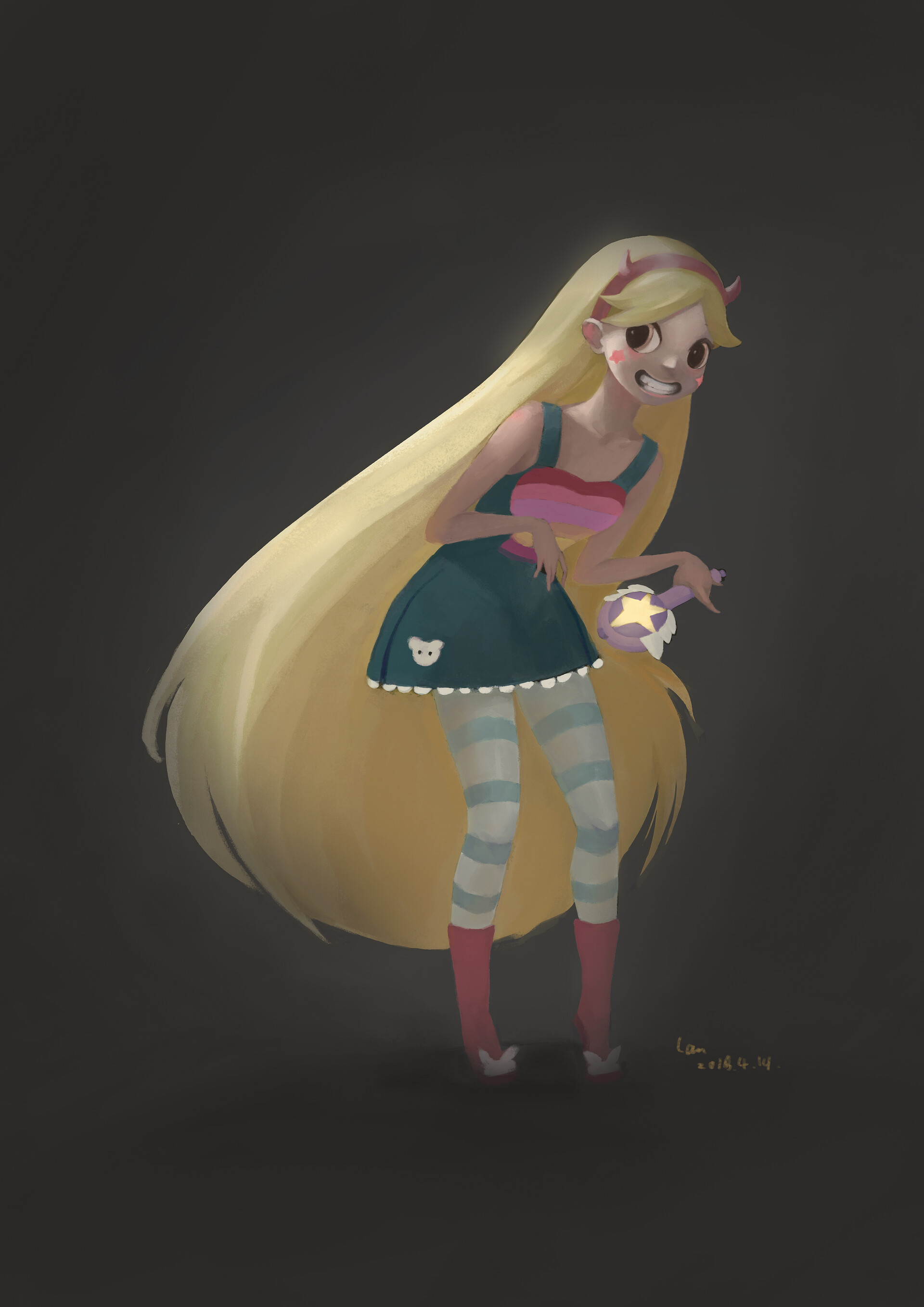 ArtStation - star butterfly