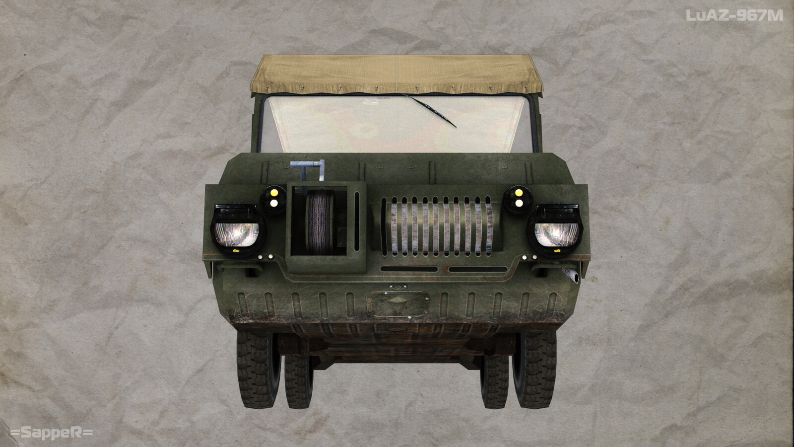 Serg Sapper - LuAZ-967M Transporter of the Front Line