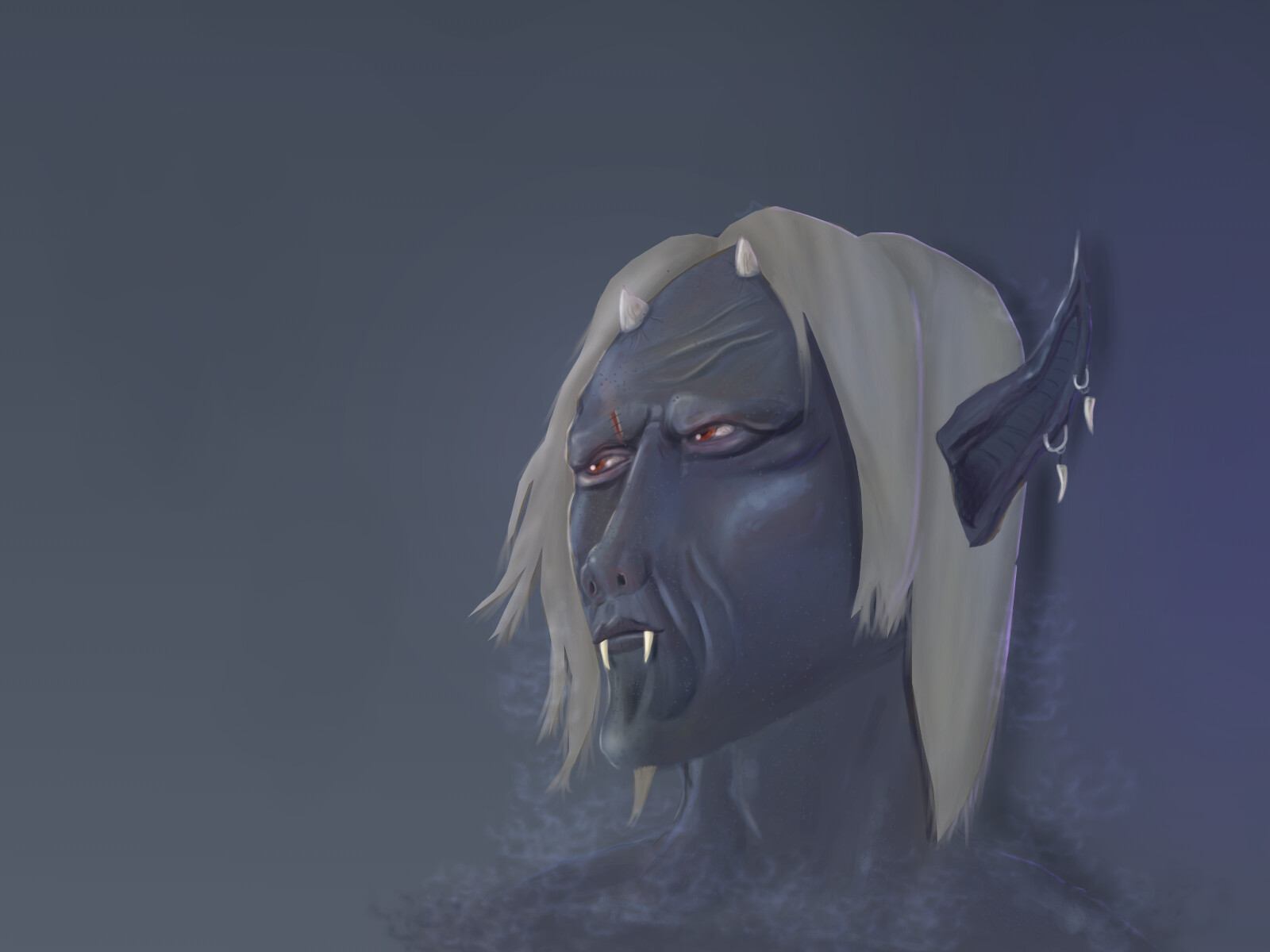 ArtStation - Vampire Dark Elf