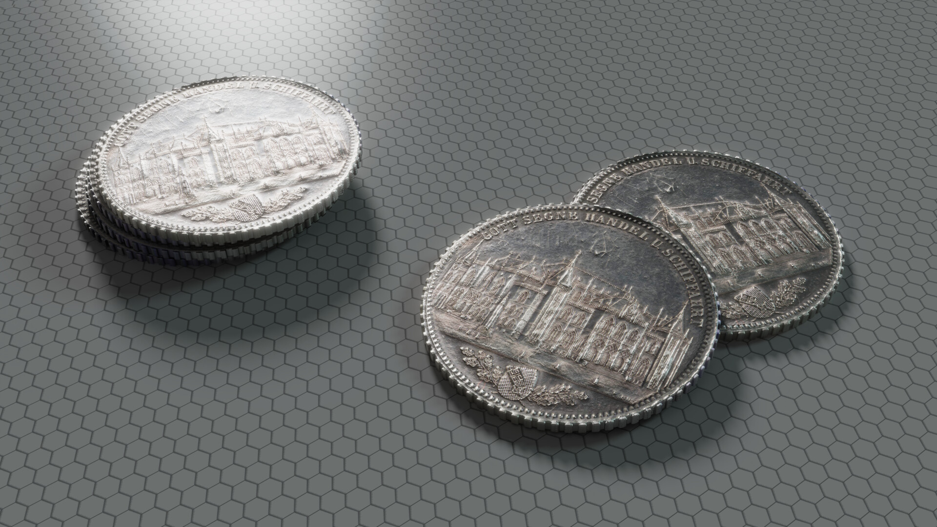 ArtStation - Silver Coins