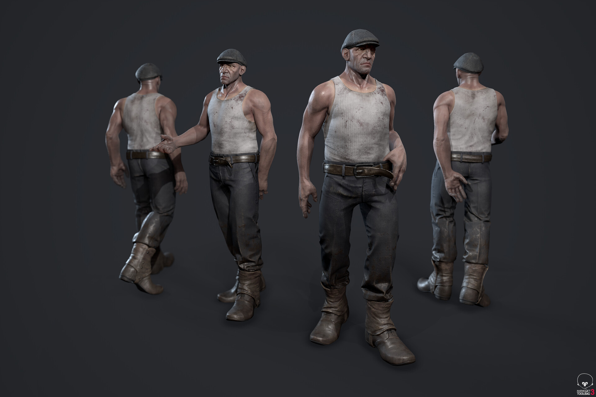 ArtStation - Dishonored 2 Fan Art - PBR Game Ready Character