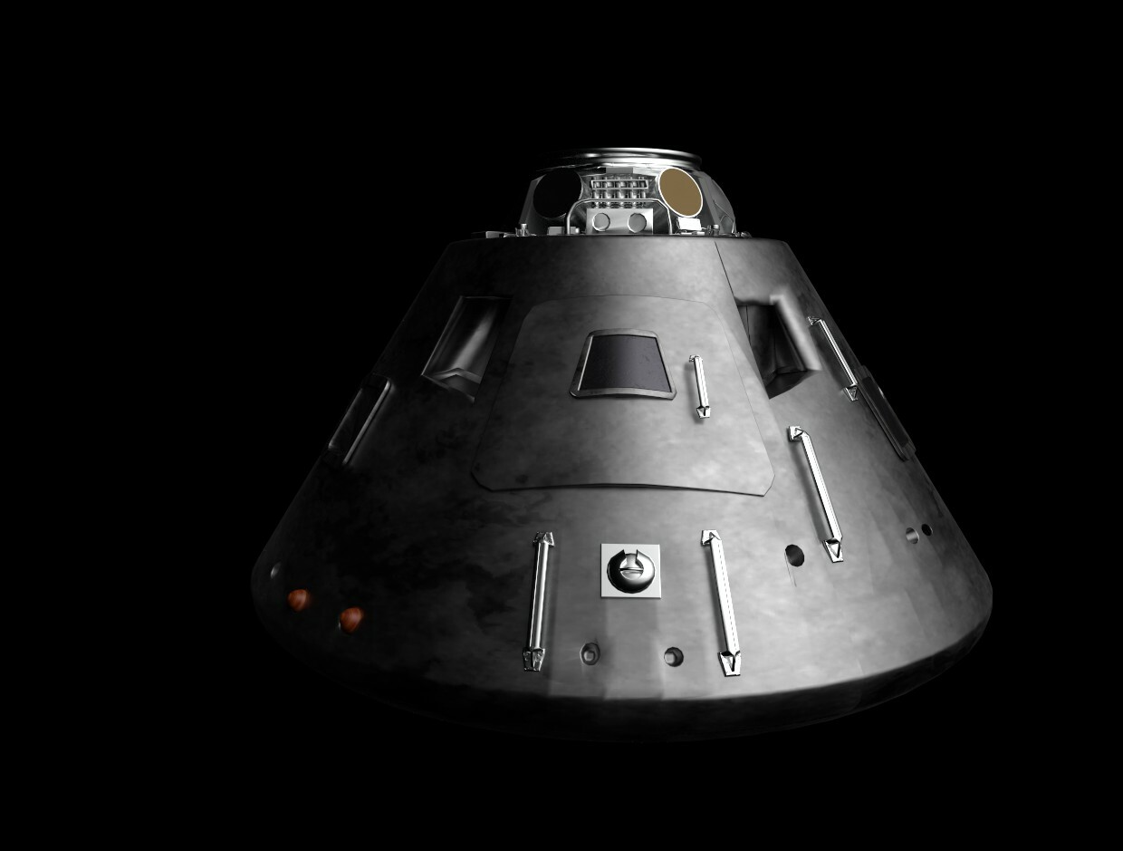 Apollo Space Capsule Paint Scheme