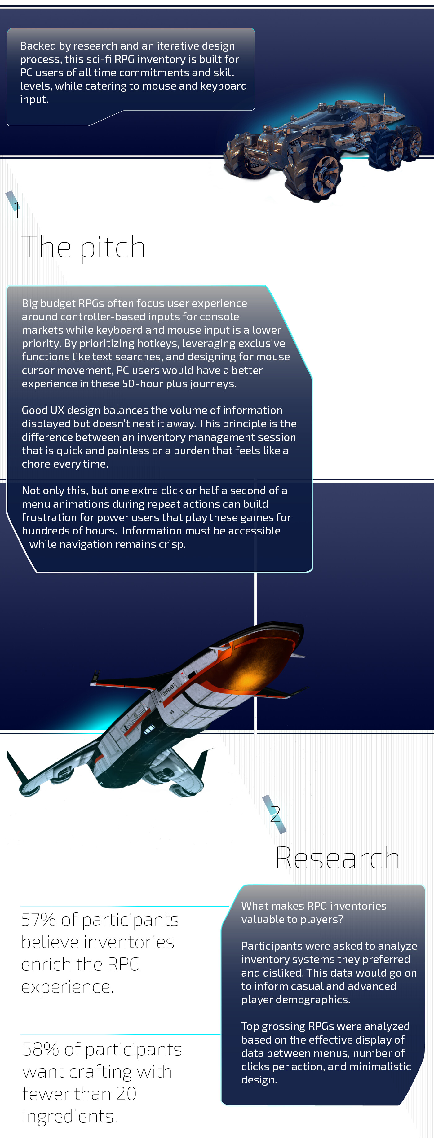 Patrick Sheegog - Mass Effect Andromeda - UX / UI concept