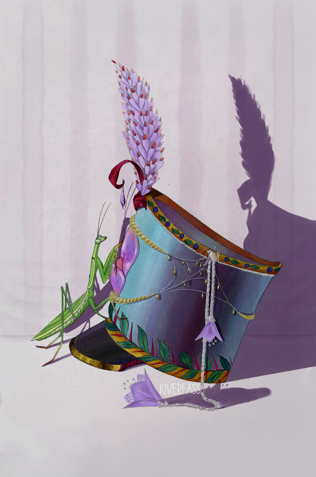 ArtStation - Flower shako
