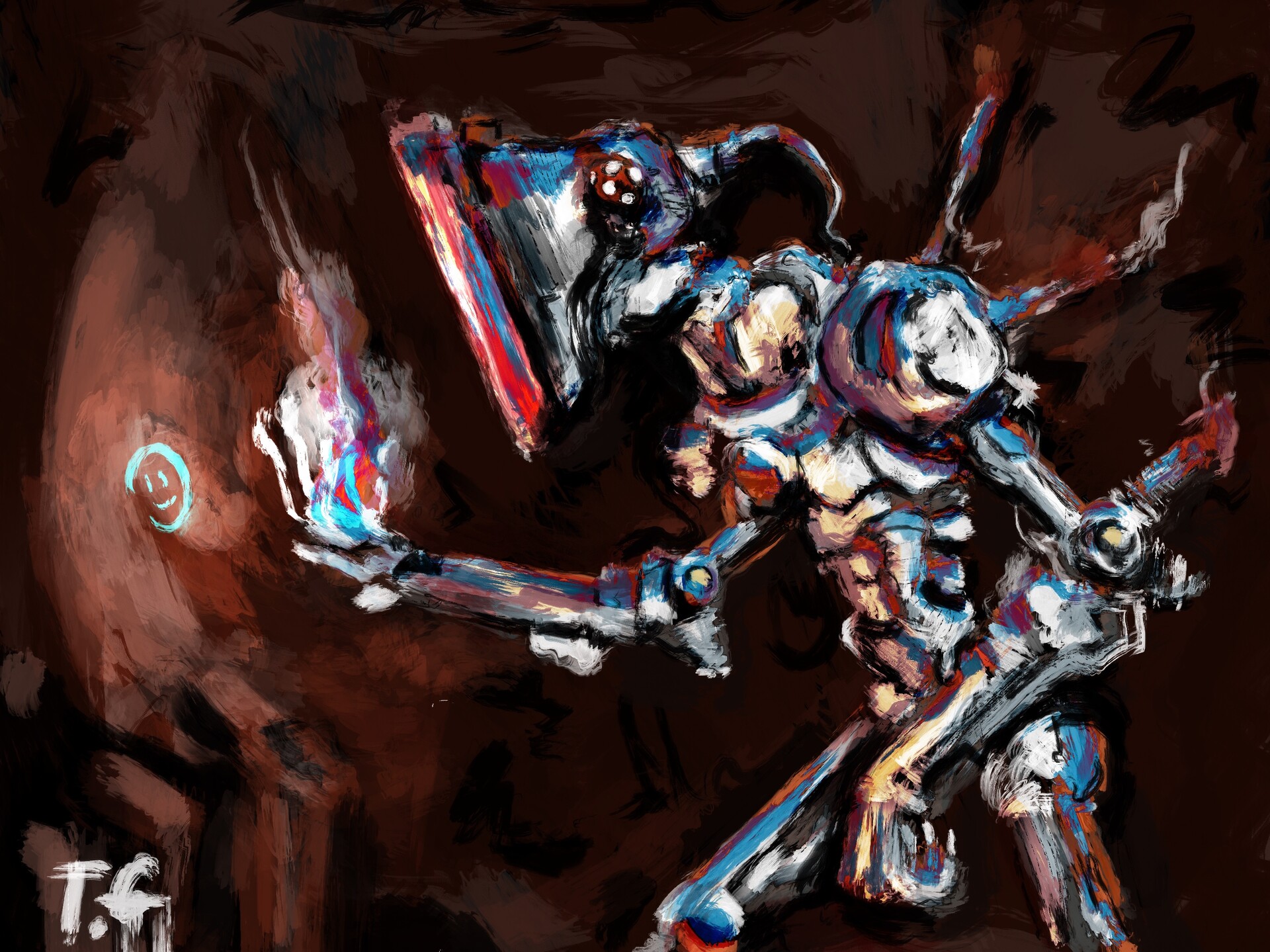 ArtStation - Smile in the dark